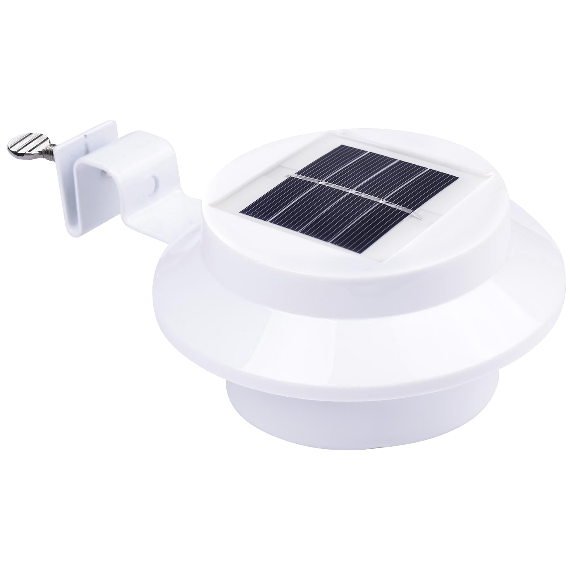 Yescom Outdoor 3 LED Solar Power Garden Gutter Light IP44 Cool White ...