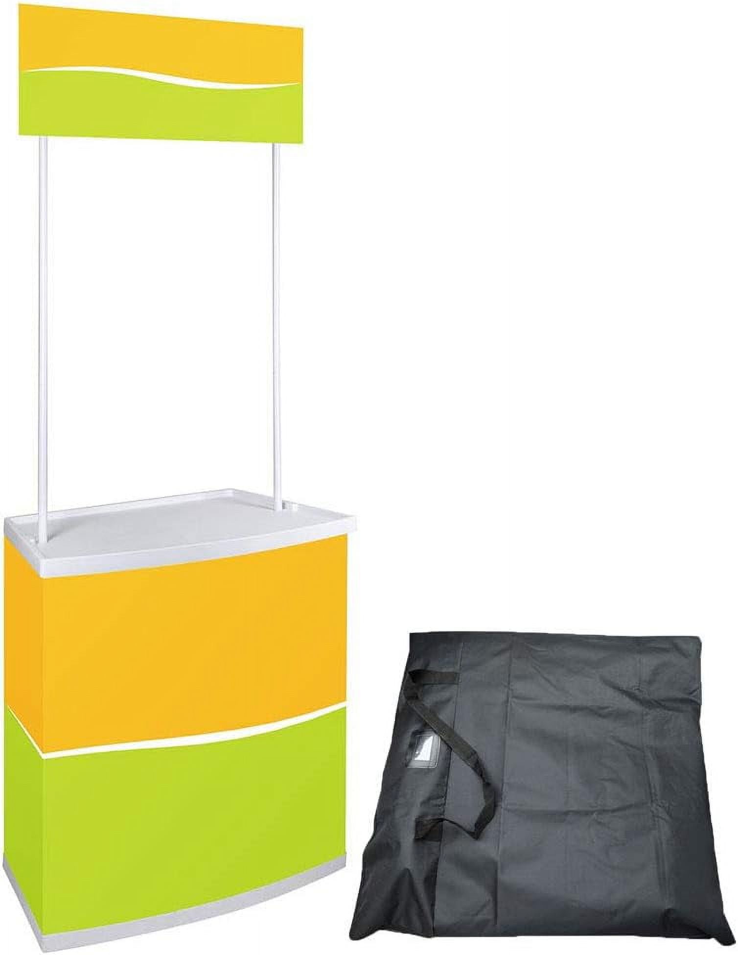 Yescom Portable Promotion Counter Table Foldable Booth Kiosk Trade Show ...