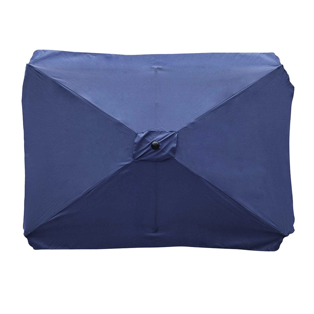 Yescom Rectangle Replacement Patio Umbrella Canopy for 6 Ribs 6.5x10 ft ...
