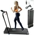 Yescom 2.25HP 2 in 1 Treadmill, Under Desk Electric Machine with ...