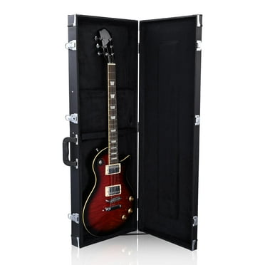 ChromaCast Pro Series Double Electric Guitar, Padded Soft Case, Holds ...