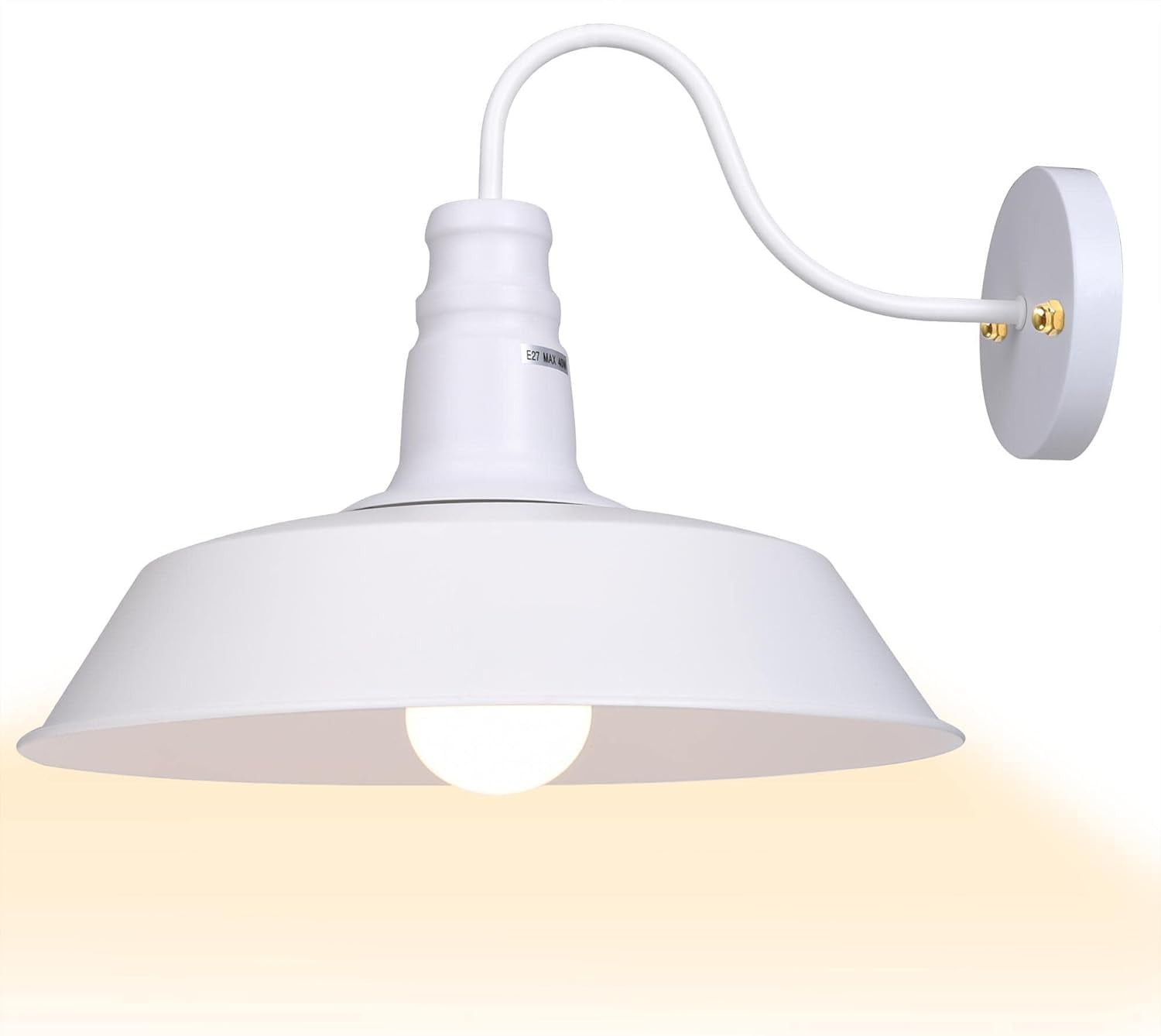 Yescom Wall Sconces Lighting Fixture 14in Farmhouse Wall Mounted Lights ...