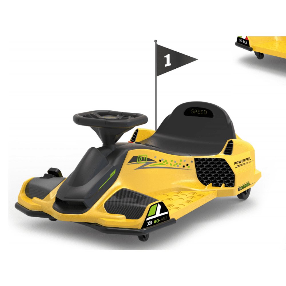 Yesfashion 12V Kids Ride on Drift Car for Kids, 7ah 45W Motor Electric ...