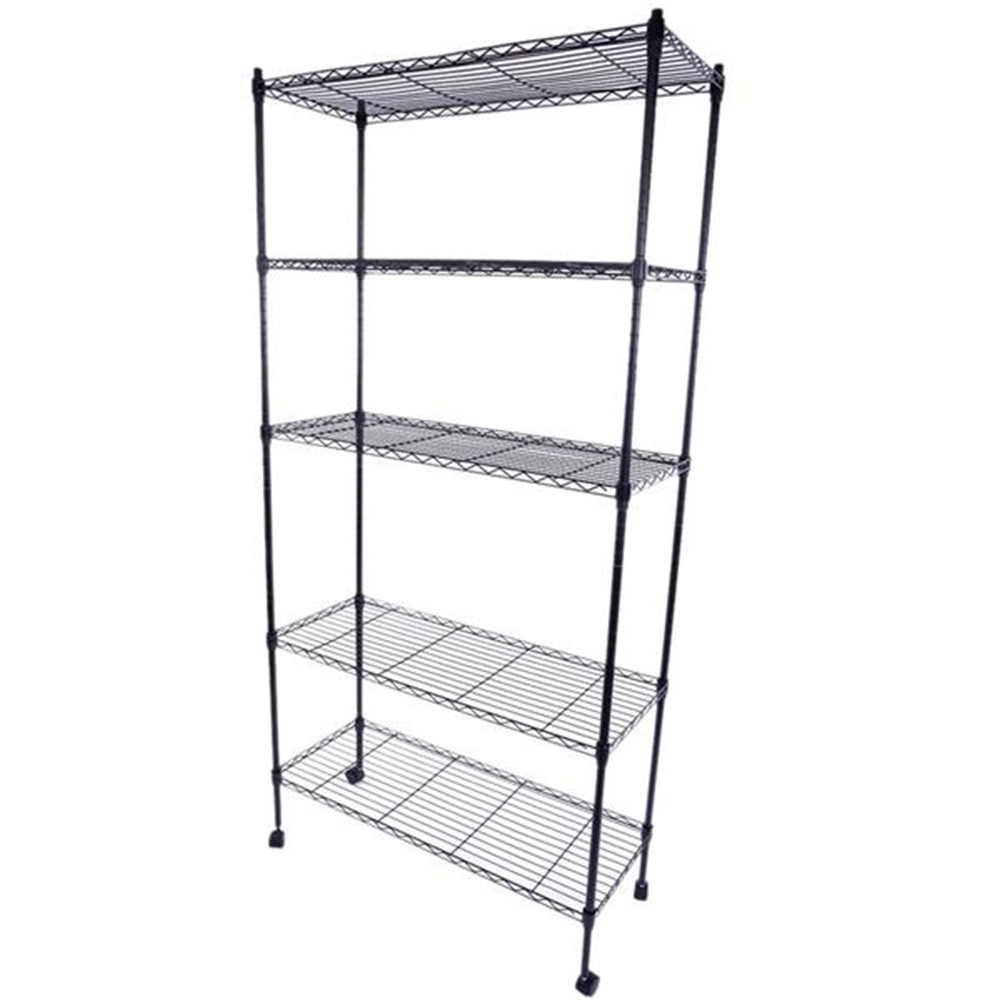 Yesfashion 165*90*35 Shelving Rack Storage Rack Five Layers-metal Rack ...