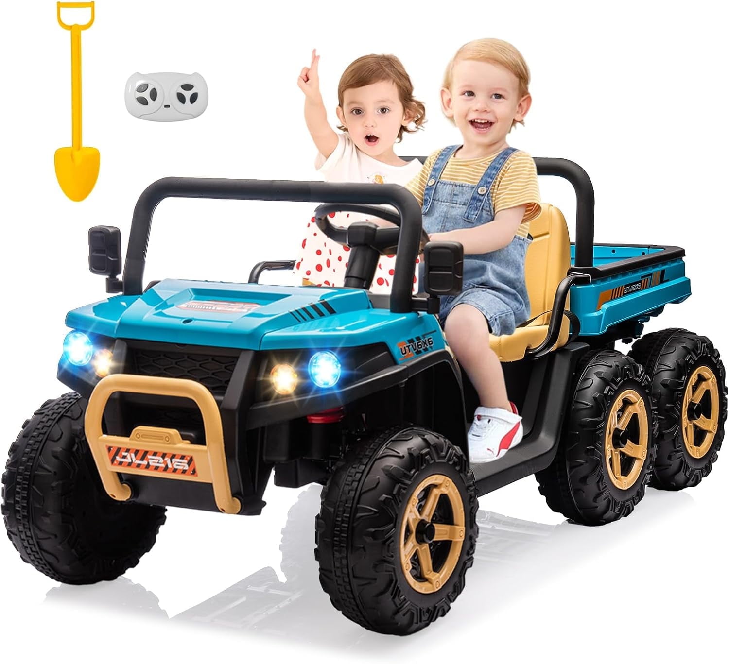 2 Seater Ride On Car With Parental Remote Control