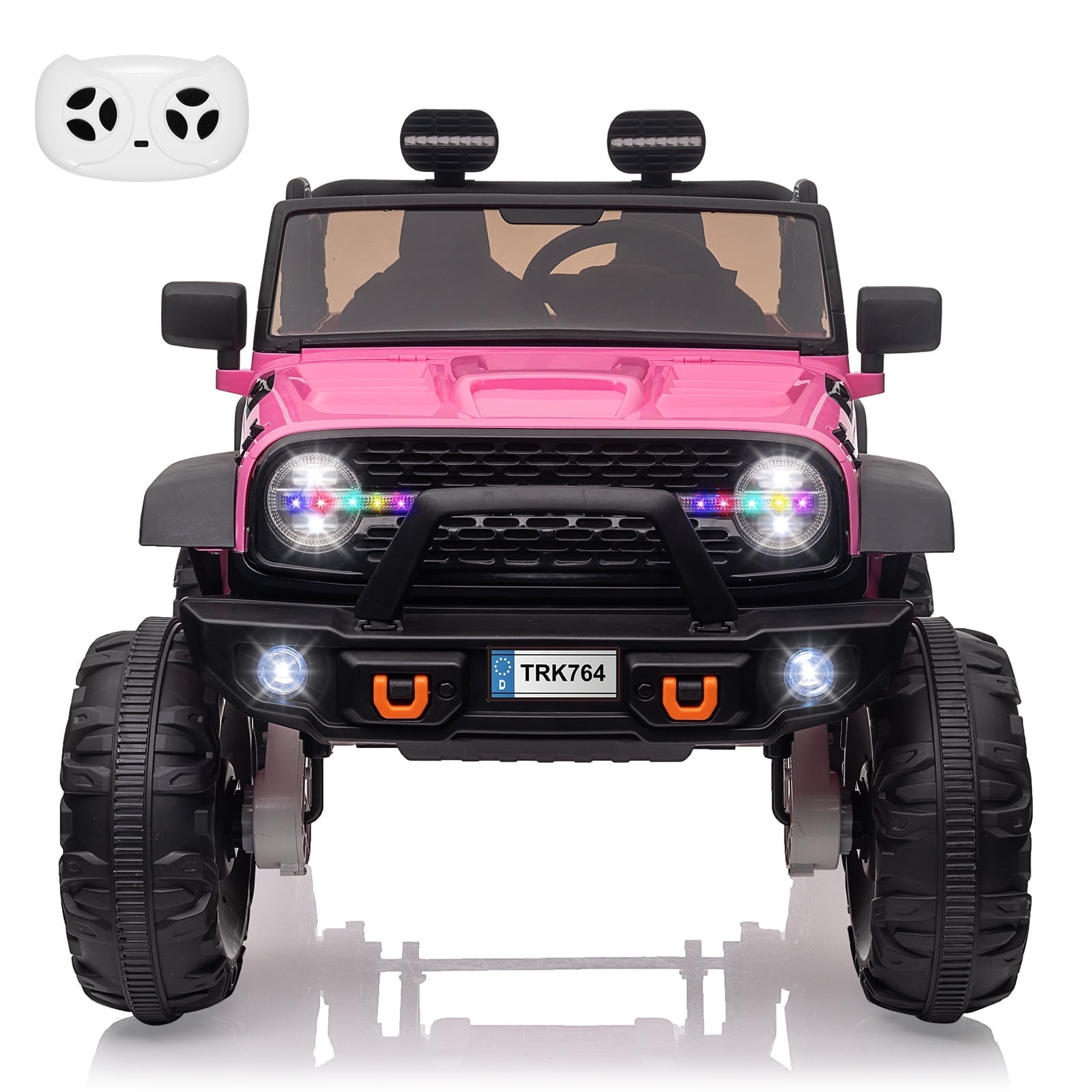 Yesfashion 24V Kids large Jeep 2 Seats SUV Ride on Car Ride on Truck ...