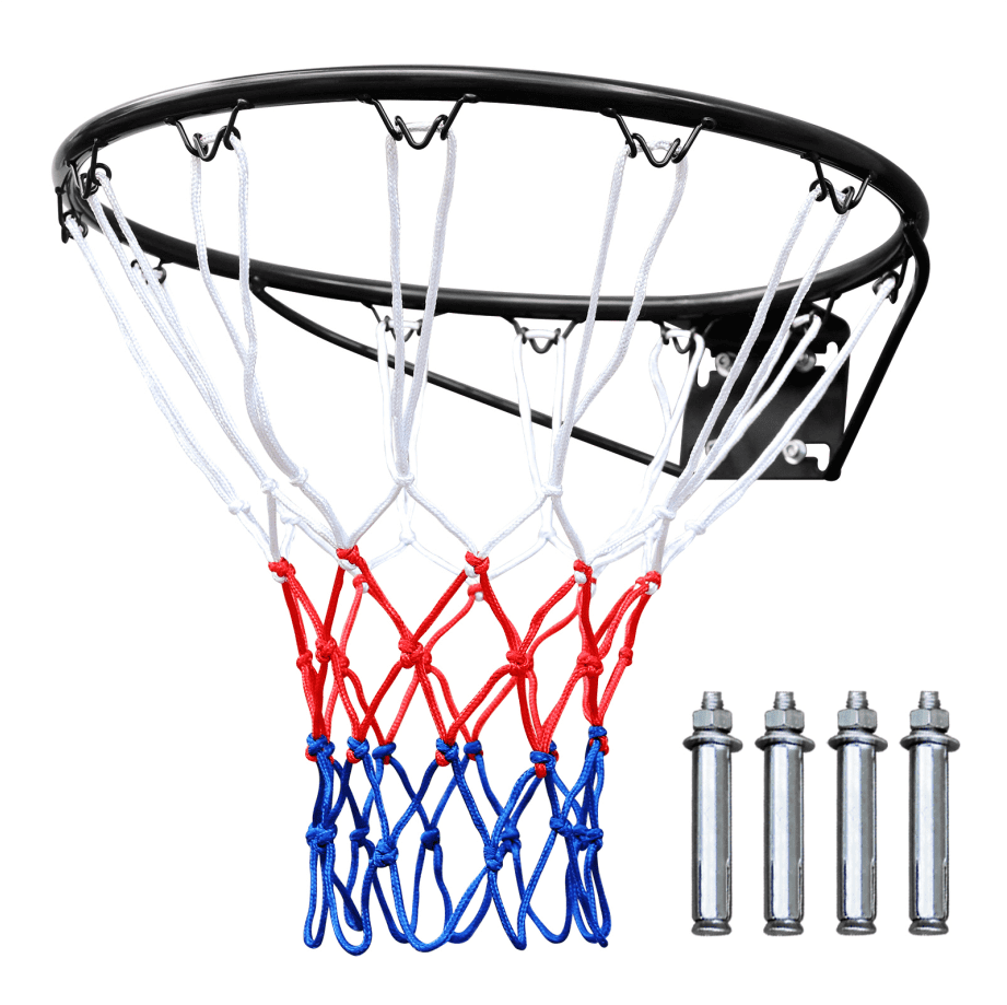 Yesfashion Basketball Rim Replacement 18" Standard Steel Rim Wall ...