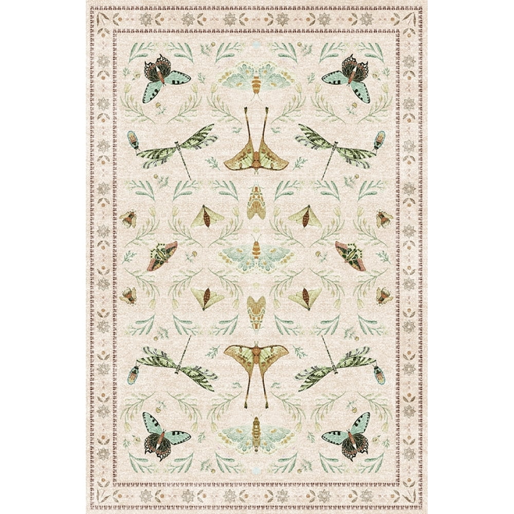 Yesfashion Carpets Area Rugs Washable 1150Gsm Velvet Pearl Velvet ...