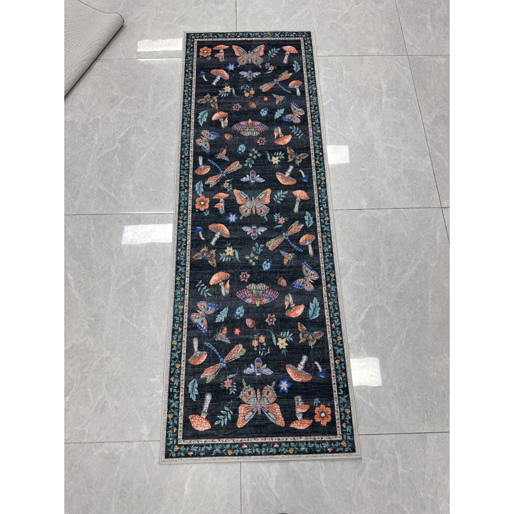 Yesfashion Carpets Area Rugs Washable Pearl Velvet Velvet (1150Gsm ...