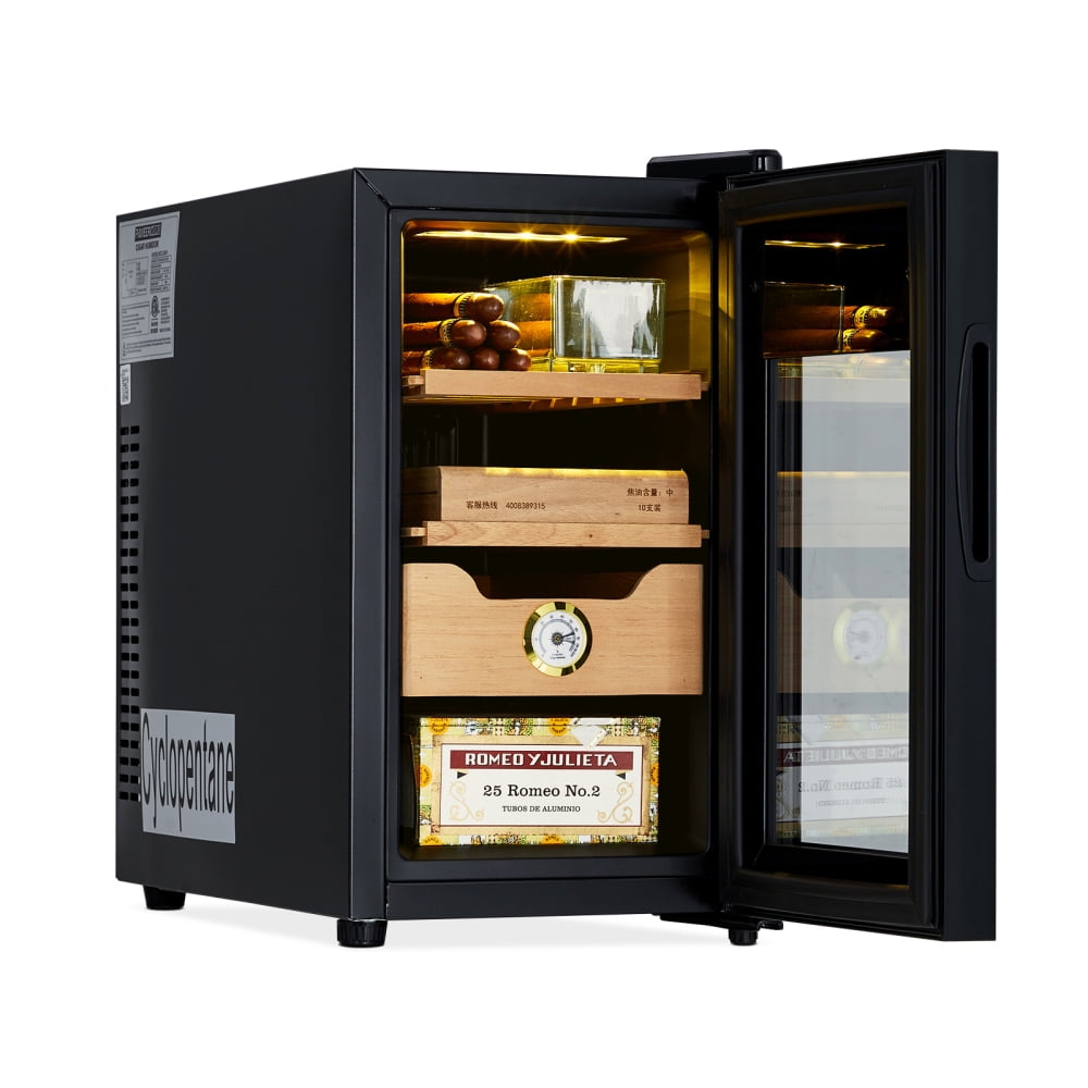 Yesfashion Cigar Humidor Cabinet 150 Count, 3 in 1 25L Electric Humidor ...