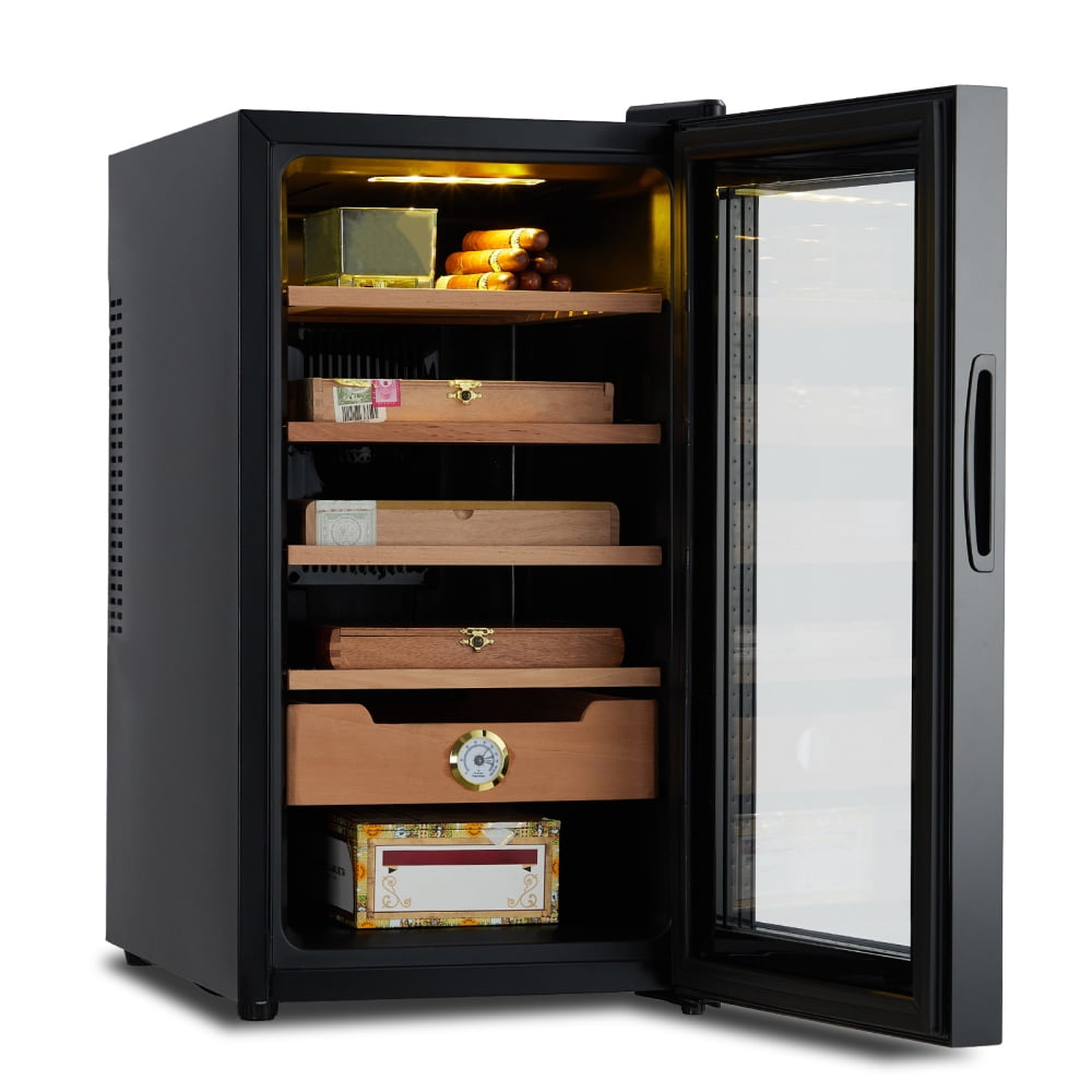 Yesfashion Cigar Humidor Cabinet 300 Count, 3 in 1 50L Electric Humidor ...