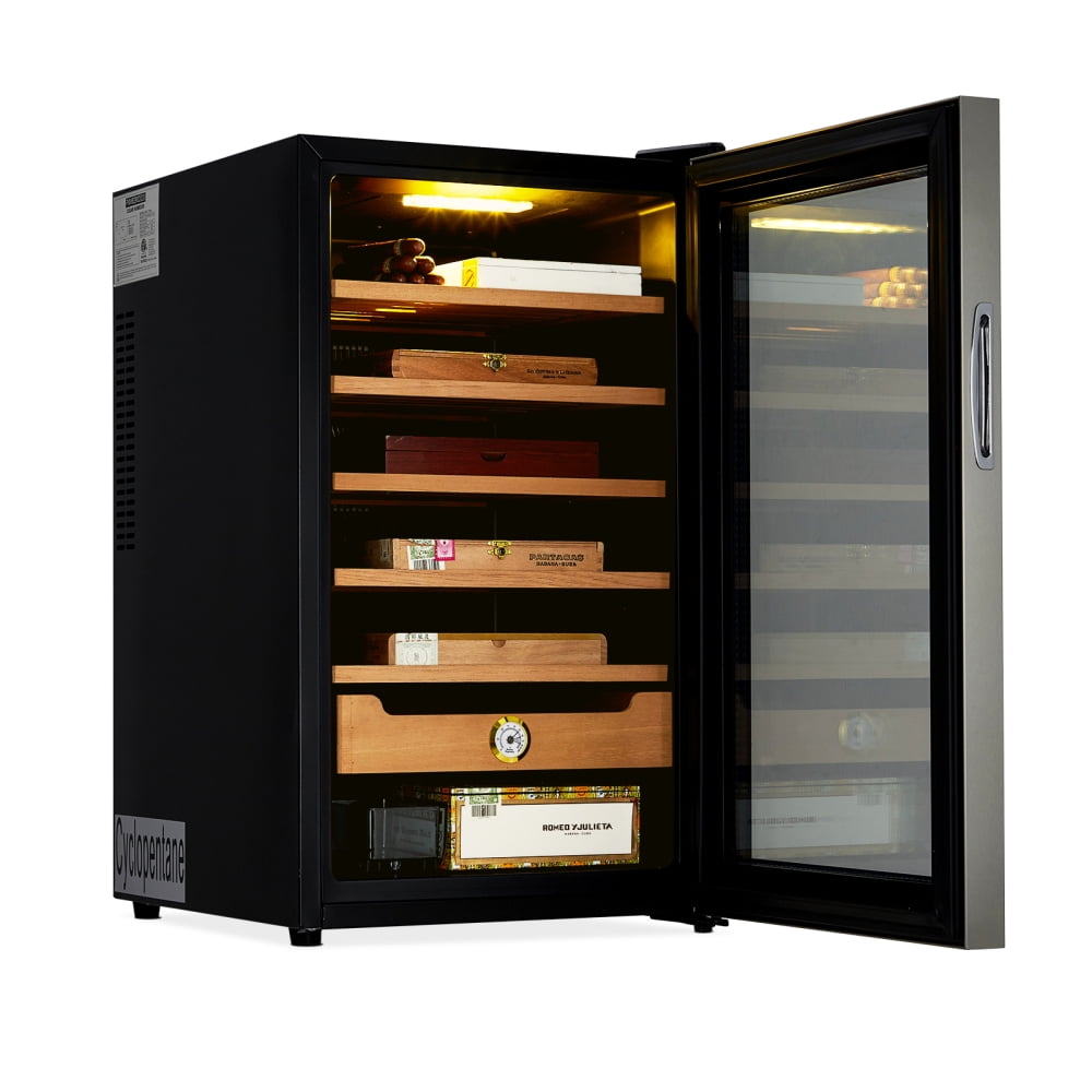 Yesfashion Cigar Humidor Cabinet 400 Count, 3 in 1 70L Electric Humidor ...