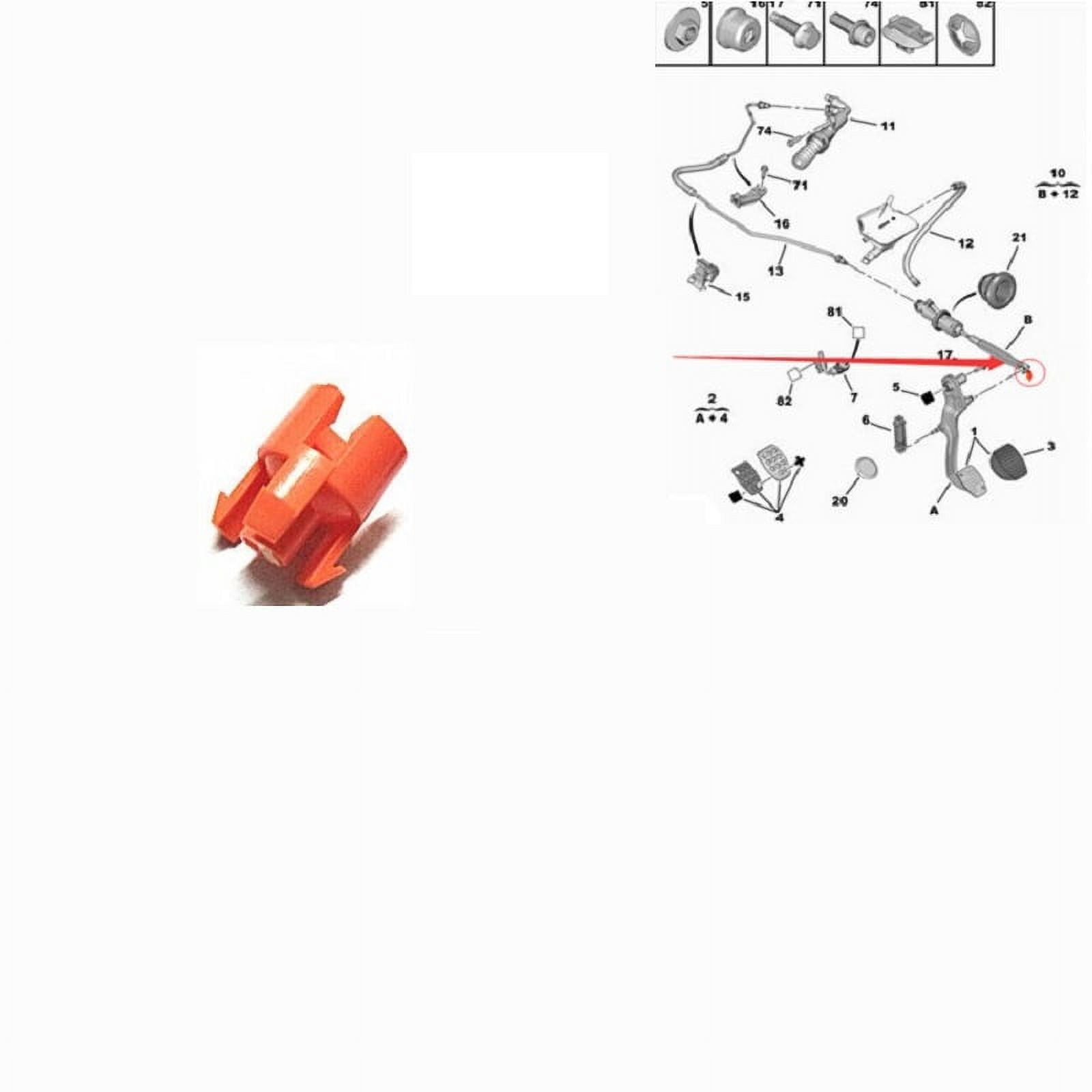 Yesfashion Clutch Master Cylinder Buckle #9676534480 for Citroen Elysee C3XR for Peugeot 301 200 ...