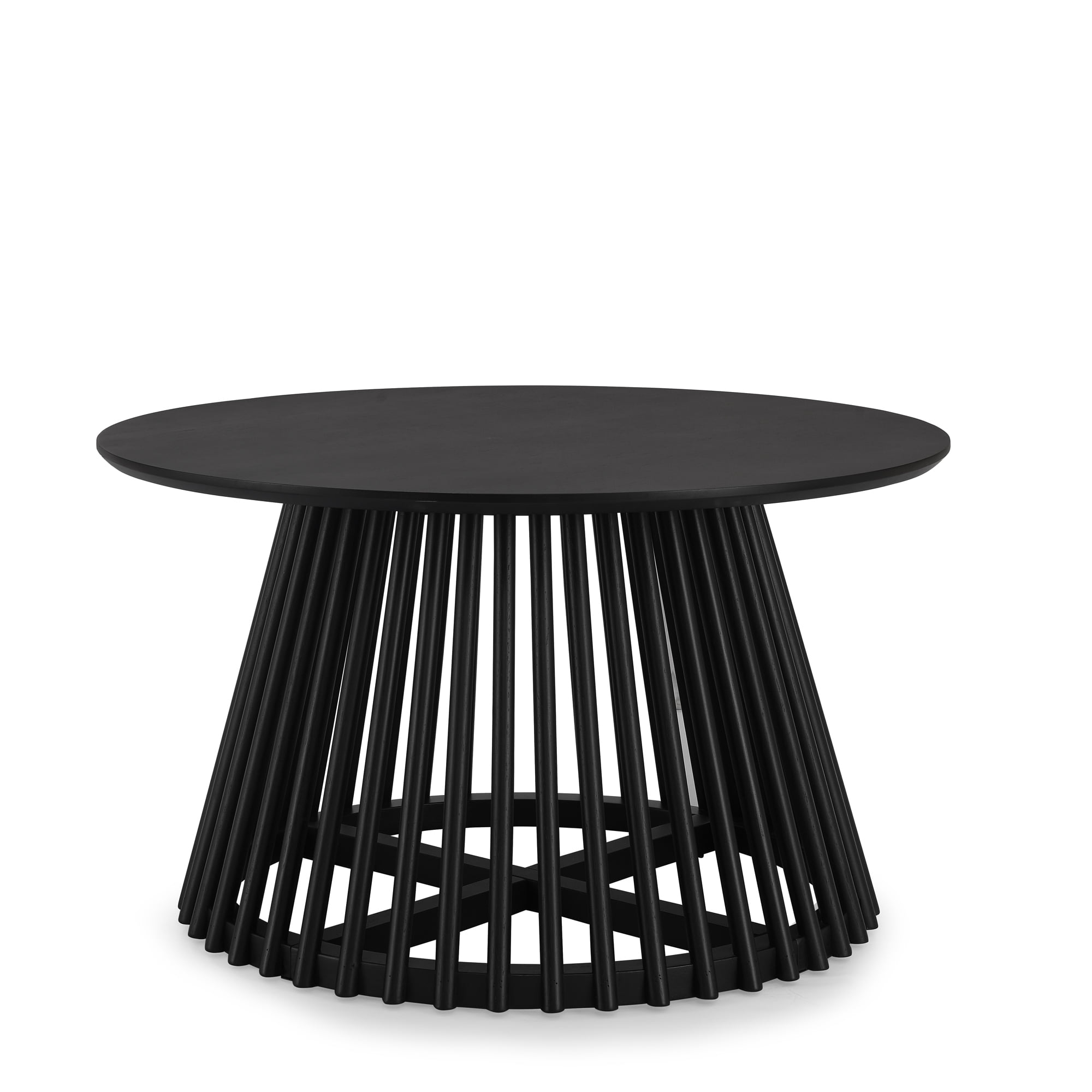 Yesfashion Coffee Table Living Room Coffee Table with Round Tabletop ...