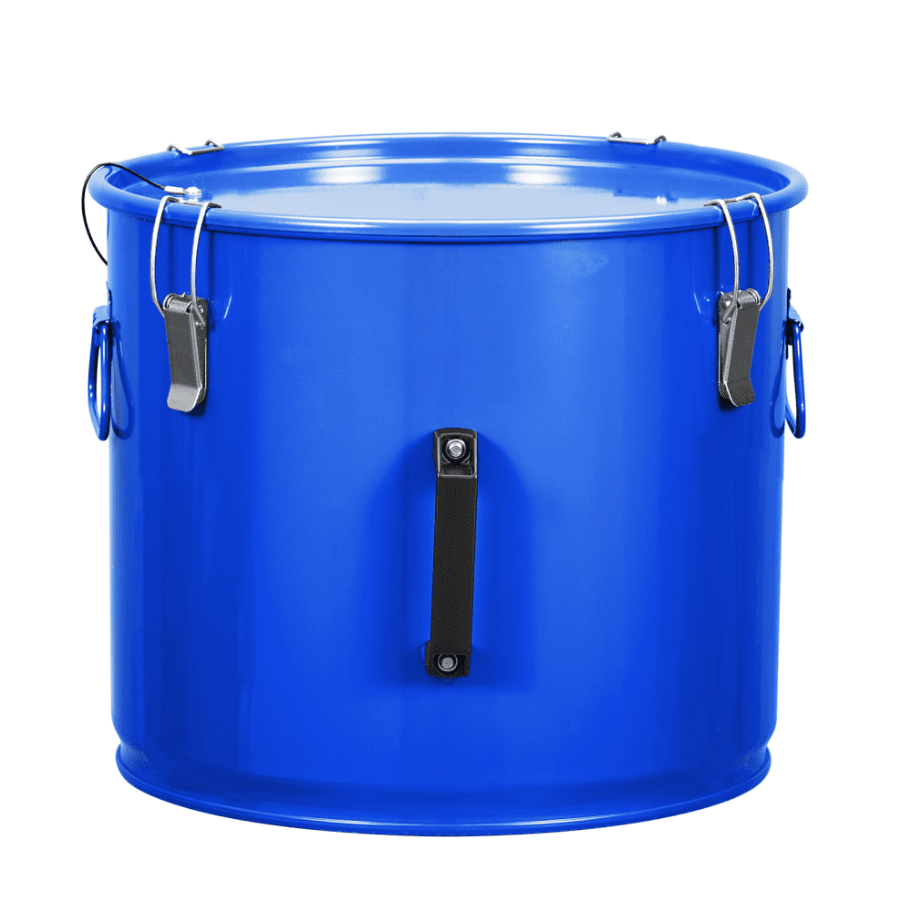 Yesfashion Fryer Grease Bucket 10 Gal, Oil Disposal Caddy, Steel Fryer ...