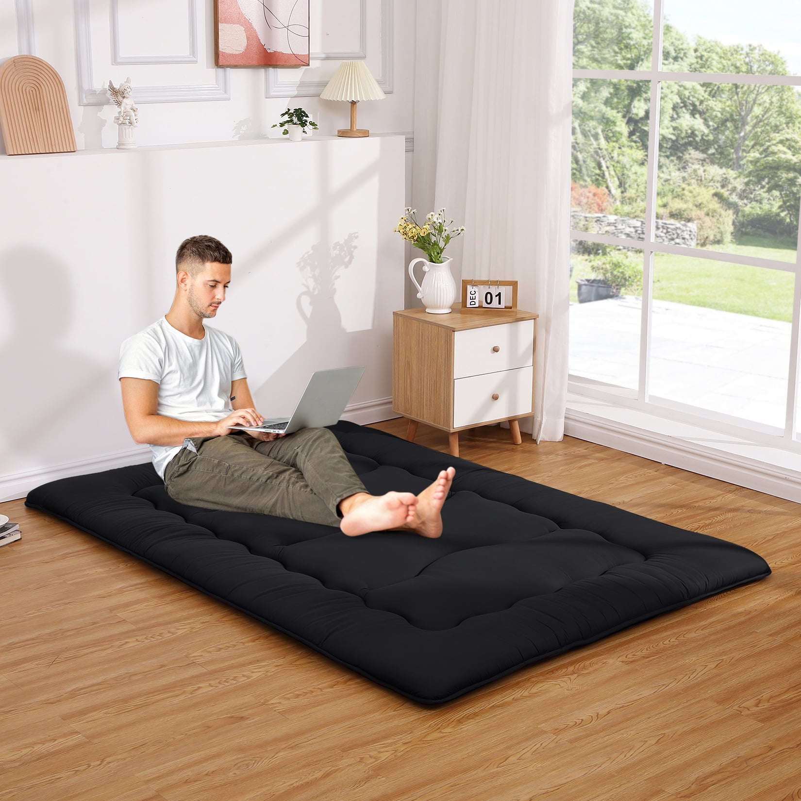 Yesfashion Japanese Futon Mattress Floor Mattress, Japanese Futon Floor ...