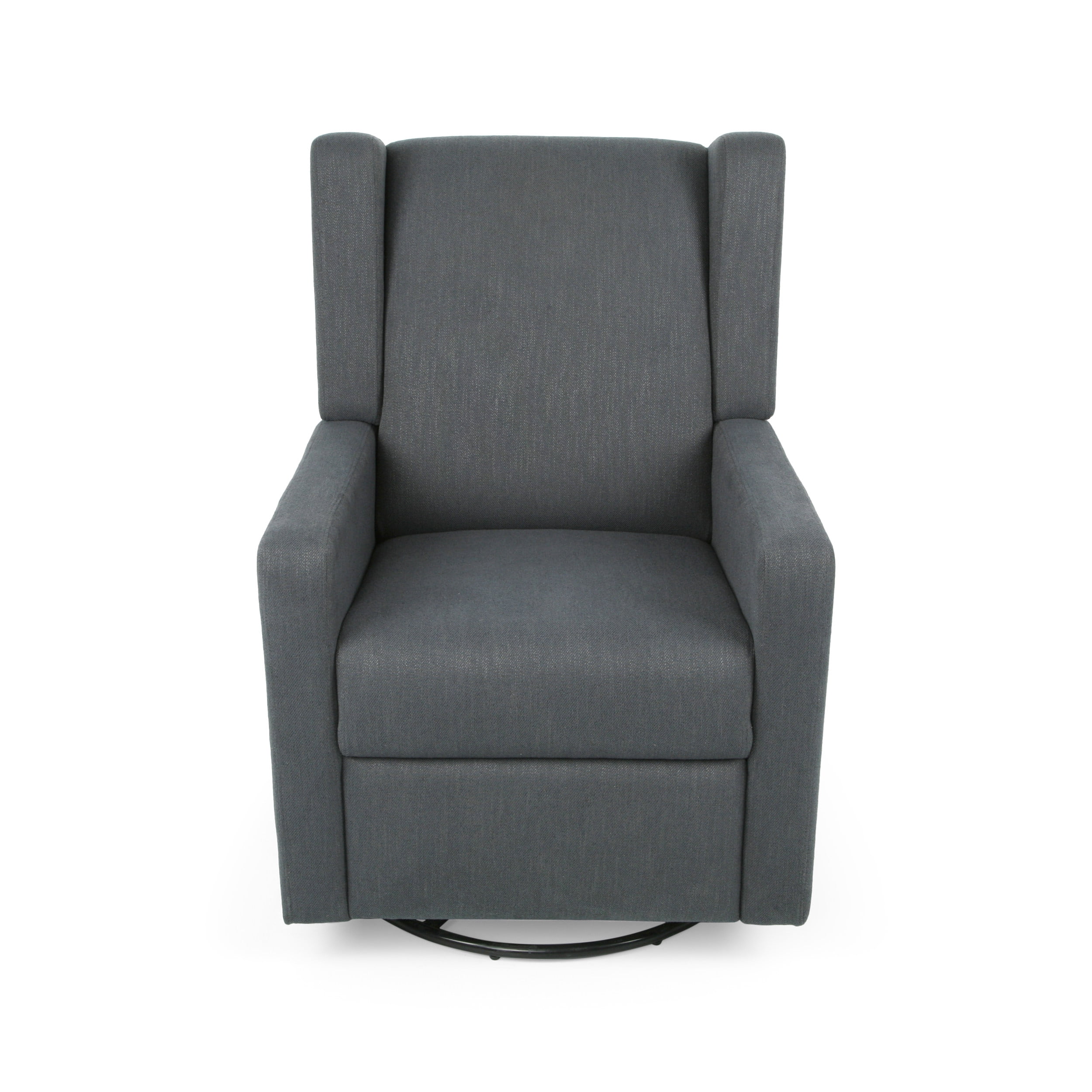 Yesfashion Modern Swivel Rocker Recliner Chair,Upholstered Glider ...