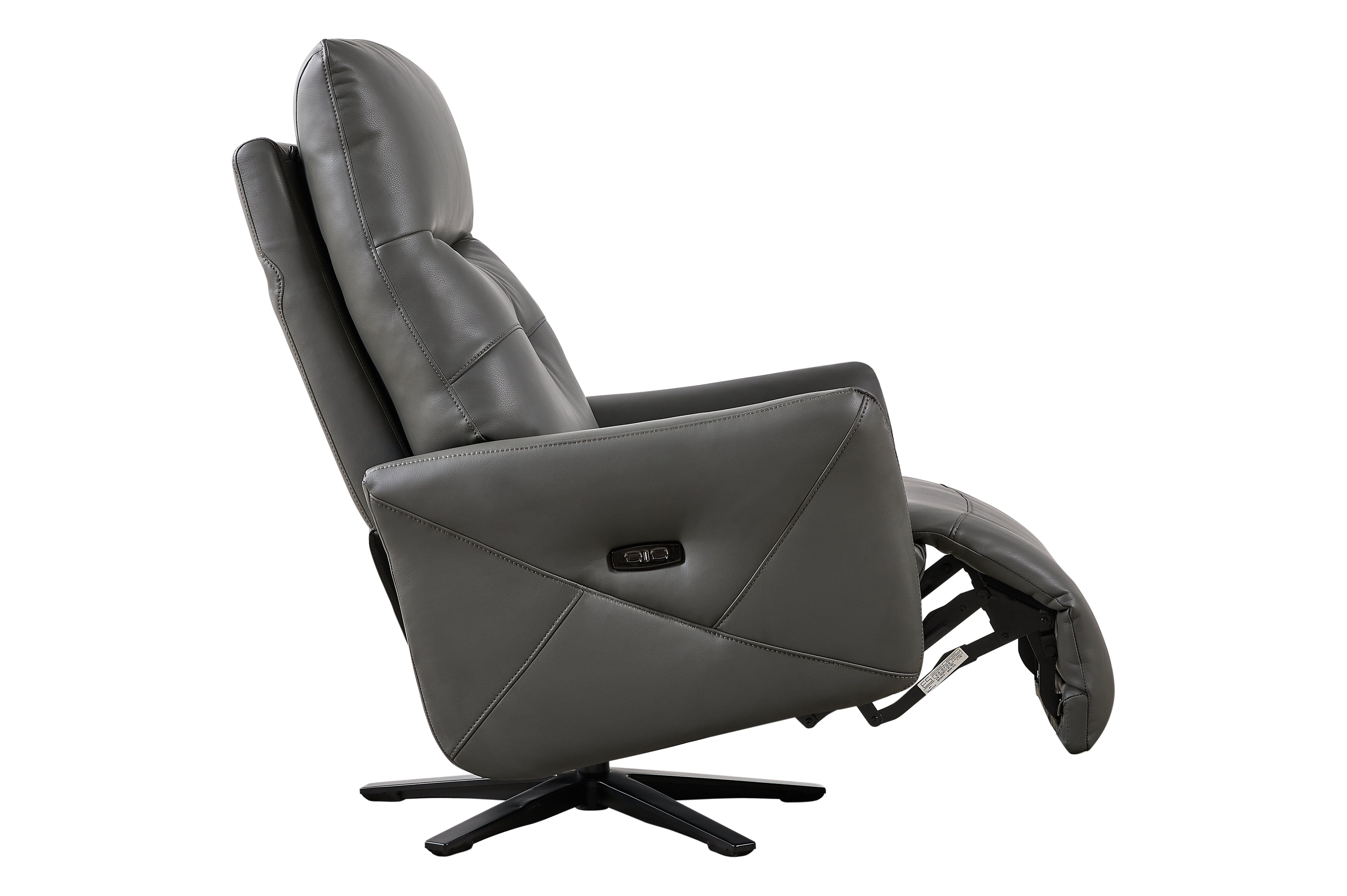 Yesfashion Sc-1Pc Recliner Chair with Dual Motor, Euro Contemporary ...