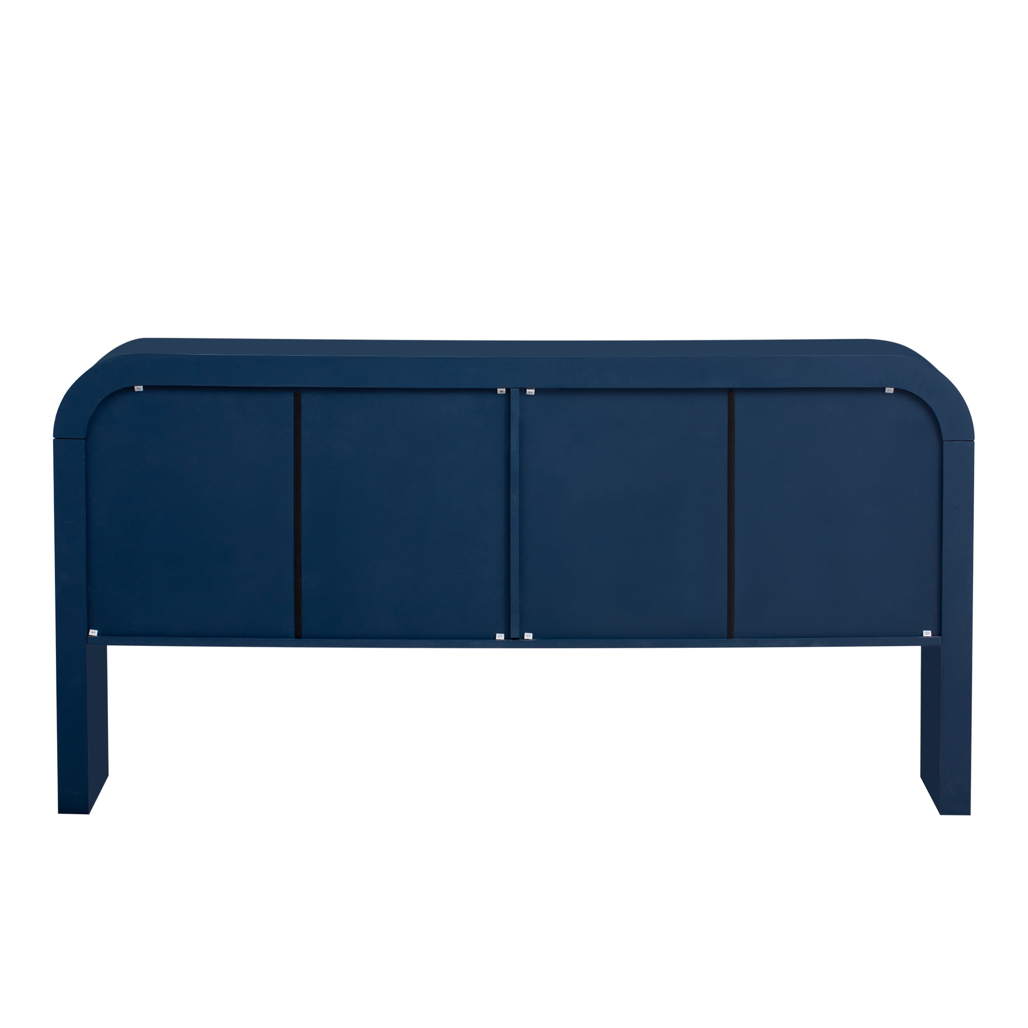 Yesfashion Sideboard Buffet Cabinet Storage With 4 Doors, Adjustable ...