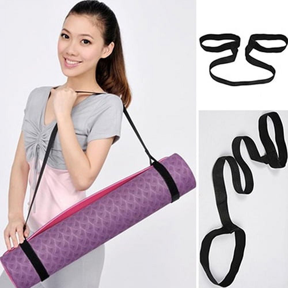 Yesfashion Yoga Mat Shoulder Sling Strap, Fitness Exercise Stretch ...