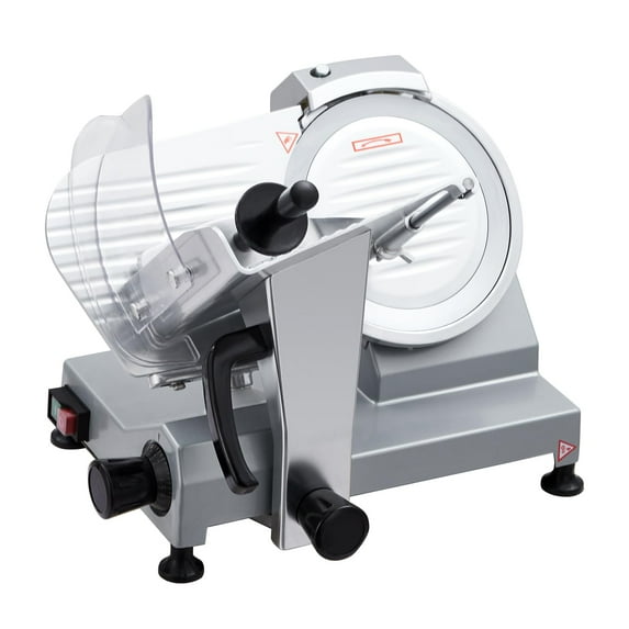 Yeshouse 10-inch Meat Slicer, 240W, Semi-Automatic, Home & Commercial ...