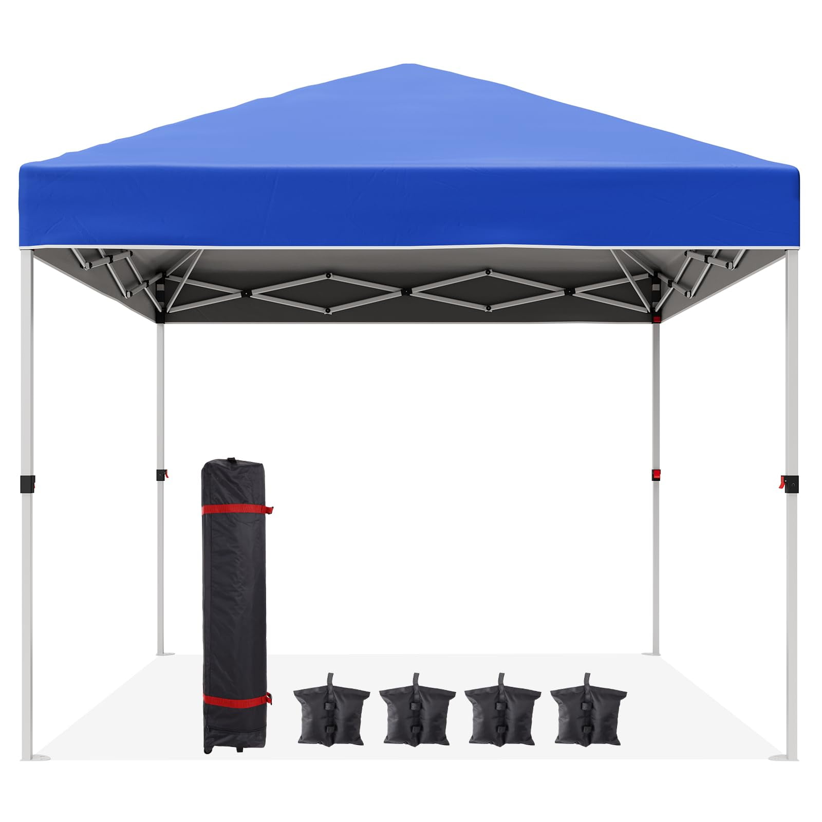 Yeshouse 10x10ft Portable Pop-Up Canopy - Waterproof & Fireproof Tent ...
