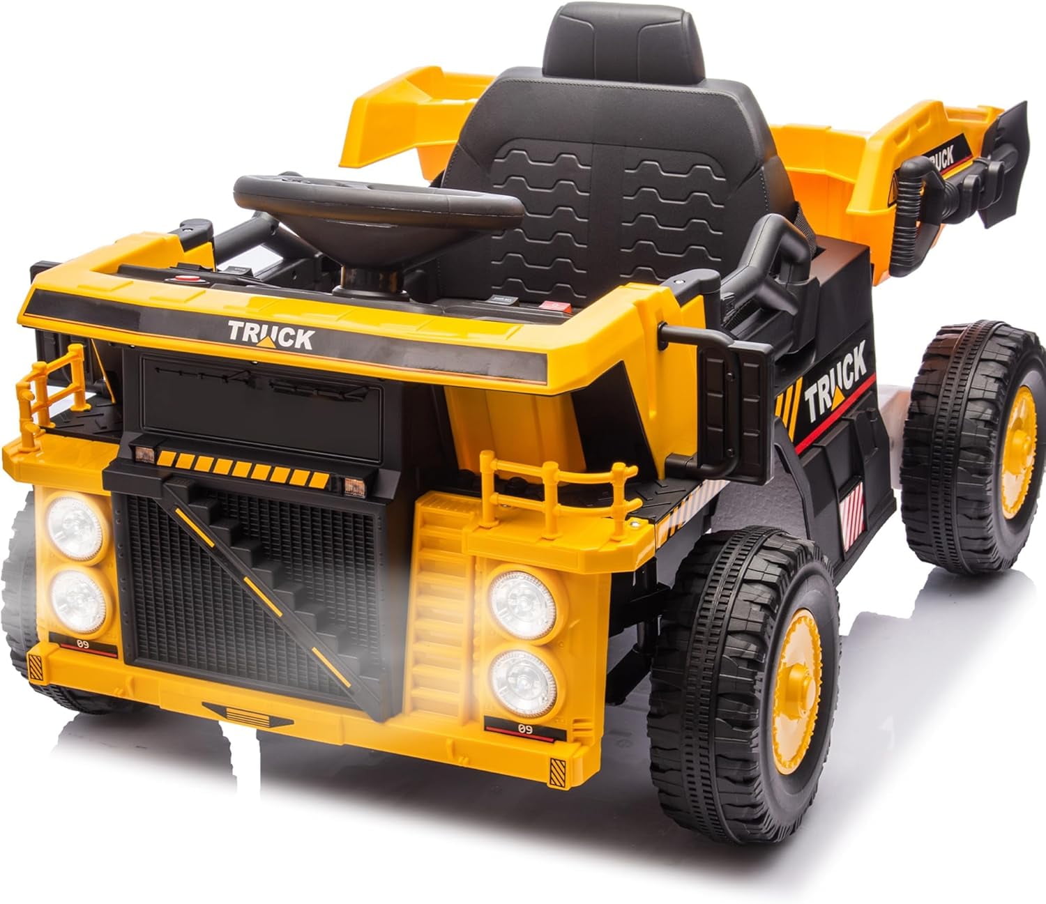 Yeshouse 12V Kids Ride on Dump Truck, Toddler Electric Car Toy with ...