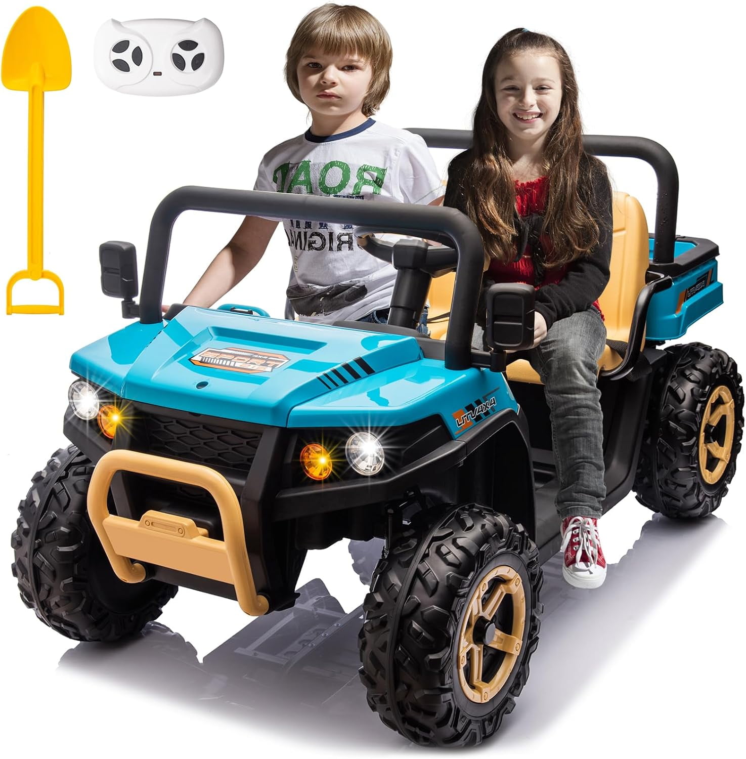 Yeshouse 24V Kids Ride on Dump Truck, 7Ah Battery Powered Ride on ...