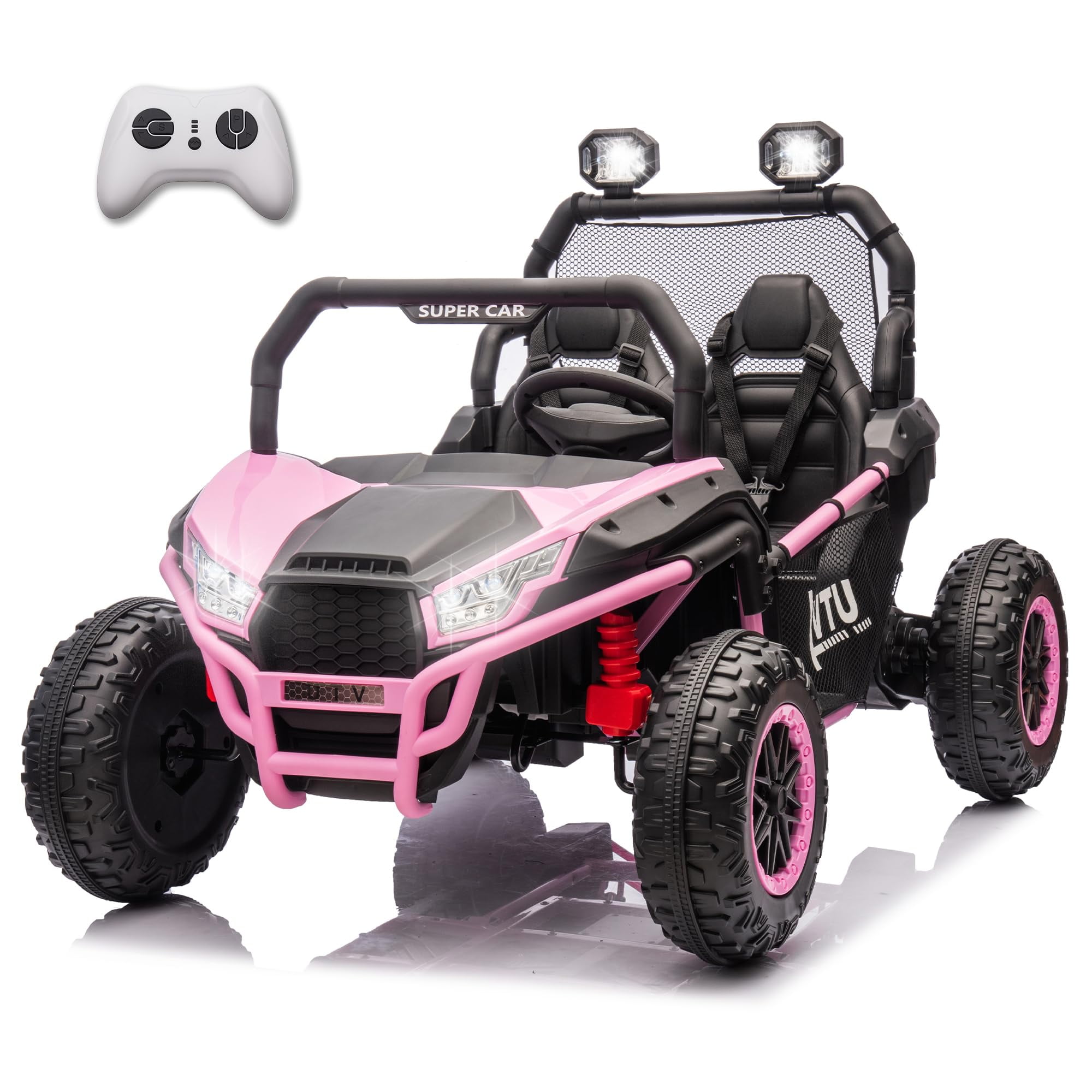 Yeshouse 24V Kids Ride on UTV, 2 Seater 7Ah 2x200W Batterry Powered ...