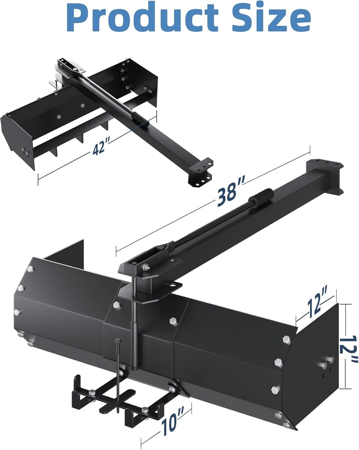 Yeshouse 42" Sleeve Hitch Tow Behind Box Scraper,Box Scraper Lawn ...