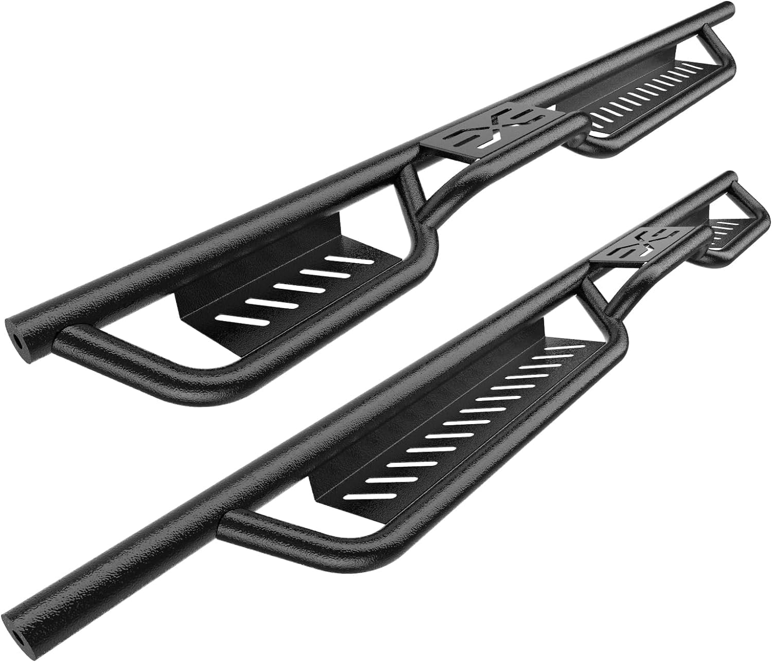 Yeshouse Round Tube 3-Step Side Bar For Jeep Wrangler Jk 4 Doors ...