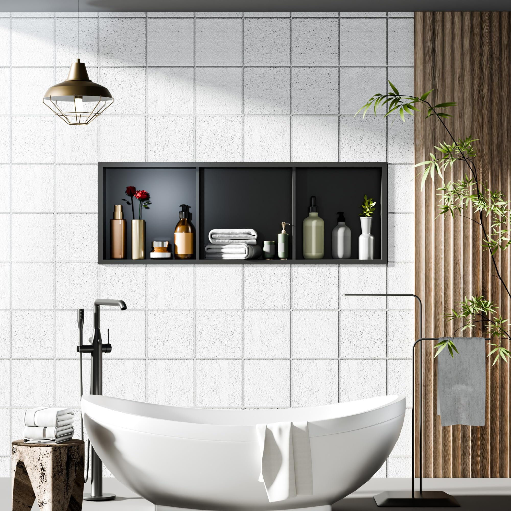 Yeshouse Stainless Steel Niches Tile Ready Niche for Showers Bathroom ...