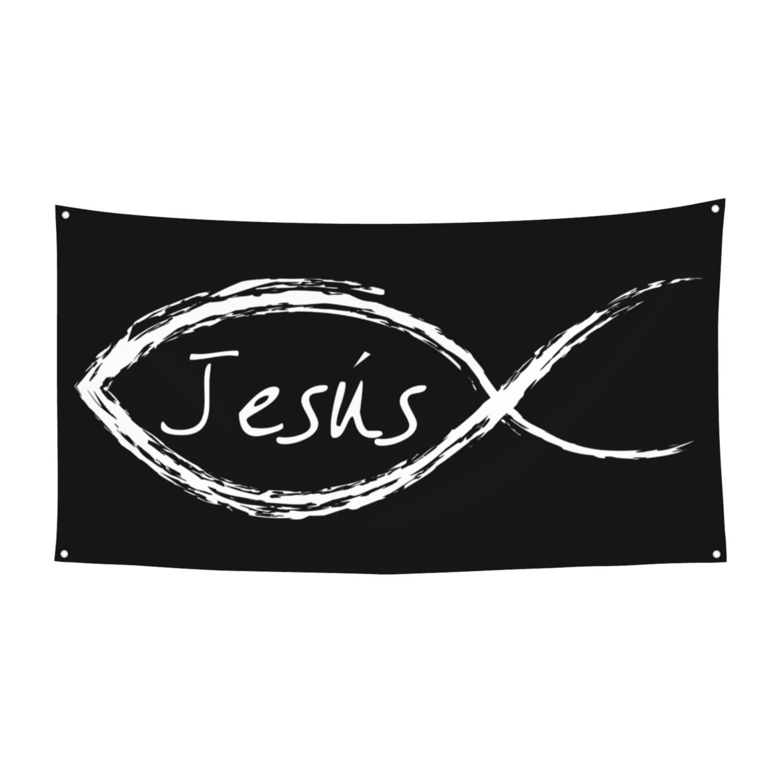 Yeshua Jesus Christian Banner Backdrop Flag Photography Background ...
