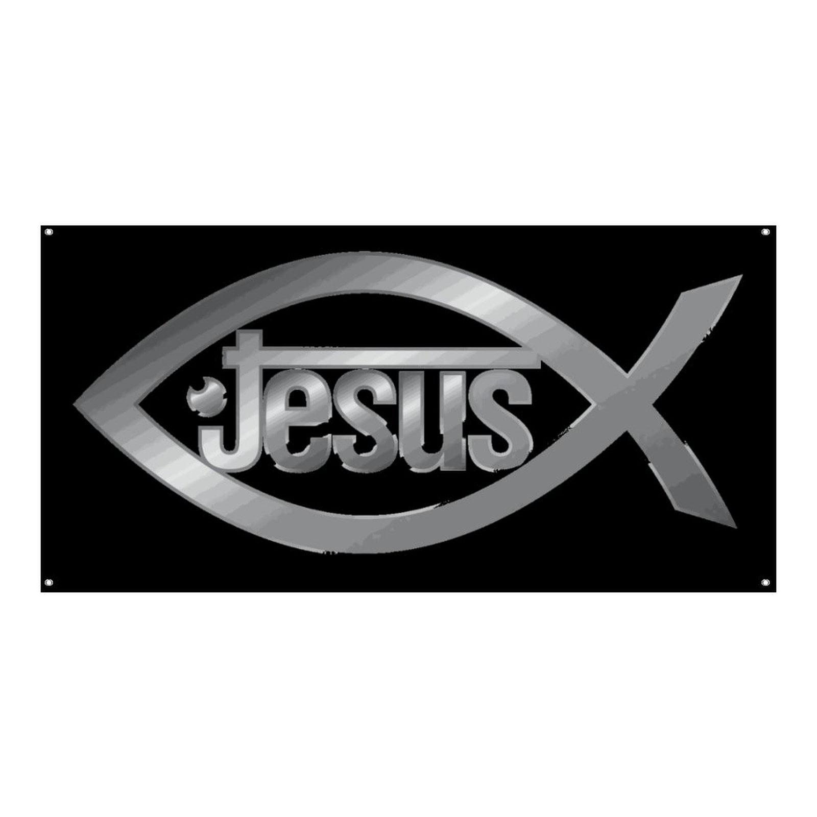 Yeshua Jesus Christian Banner Flag Photography Background Outdoor Sign ...