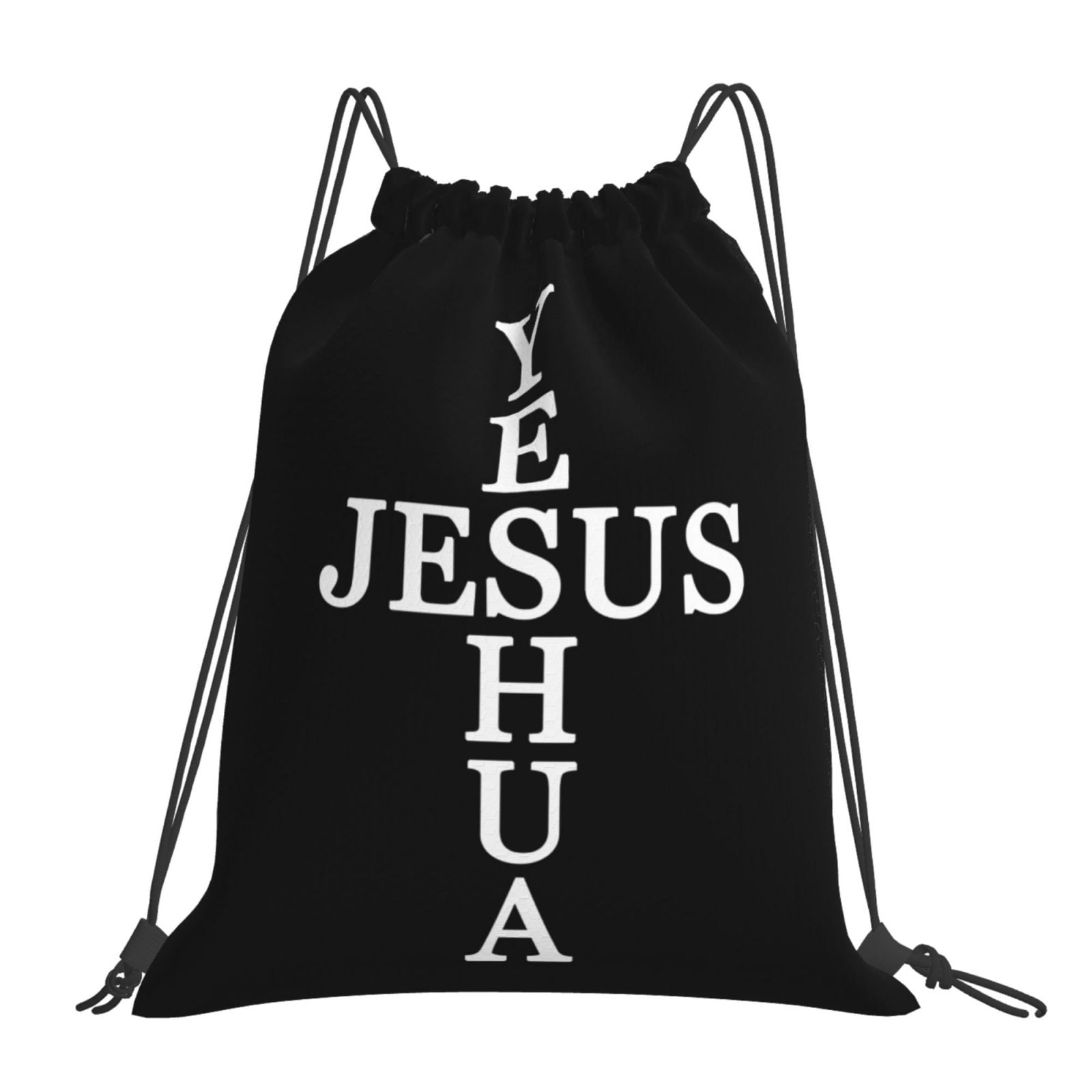 Yeshua Jesus Christian Drawstring Backpack Gym Bag Swim Bag Sackpack ...