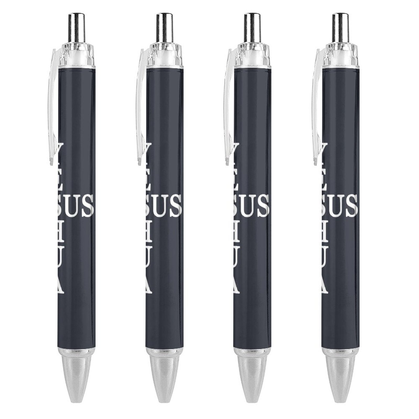 Yeshua Jesus Christian Retractable Ballpoint Pen Portable Black Ink ...
