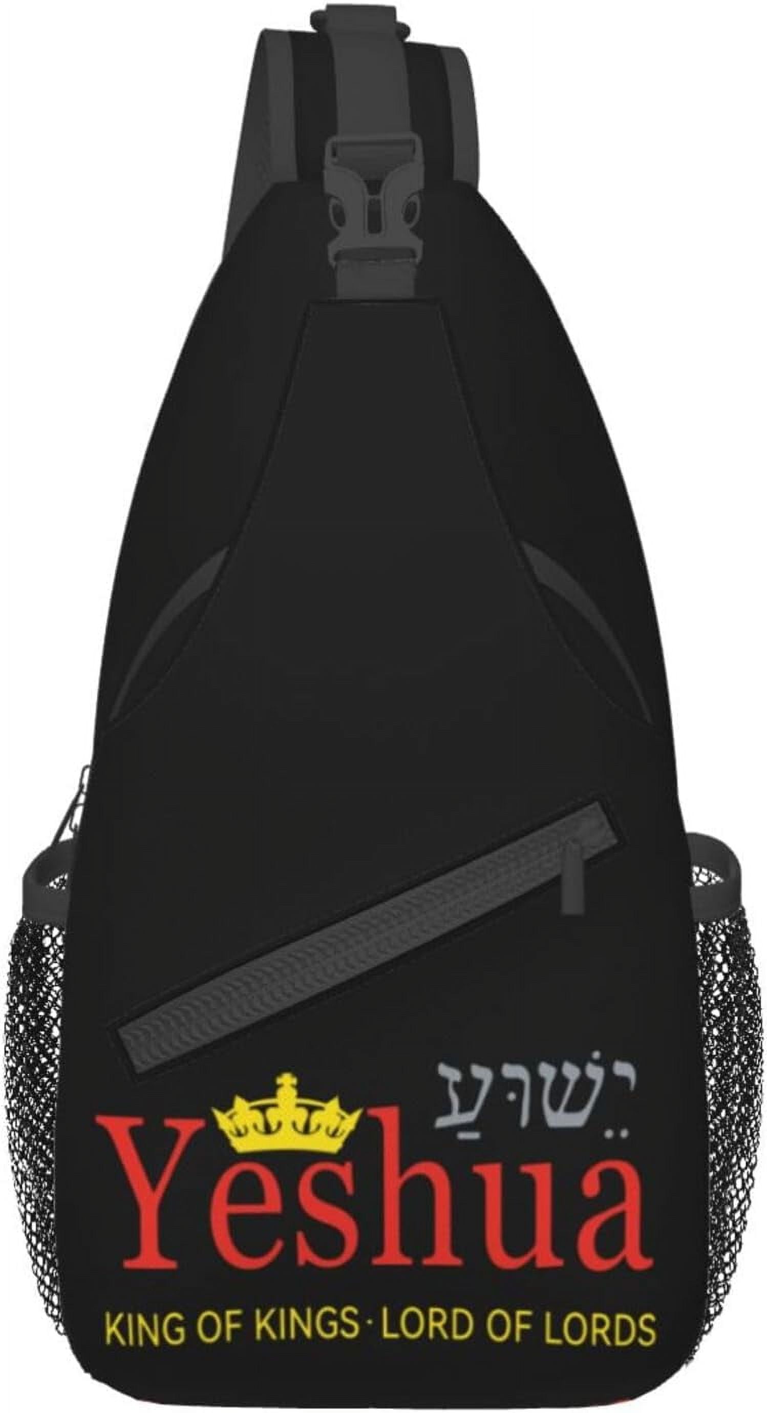 Yeshua Jesus Christian Sling Bag Crossbody Hiking Travel Chest Bags ...