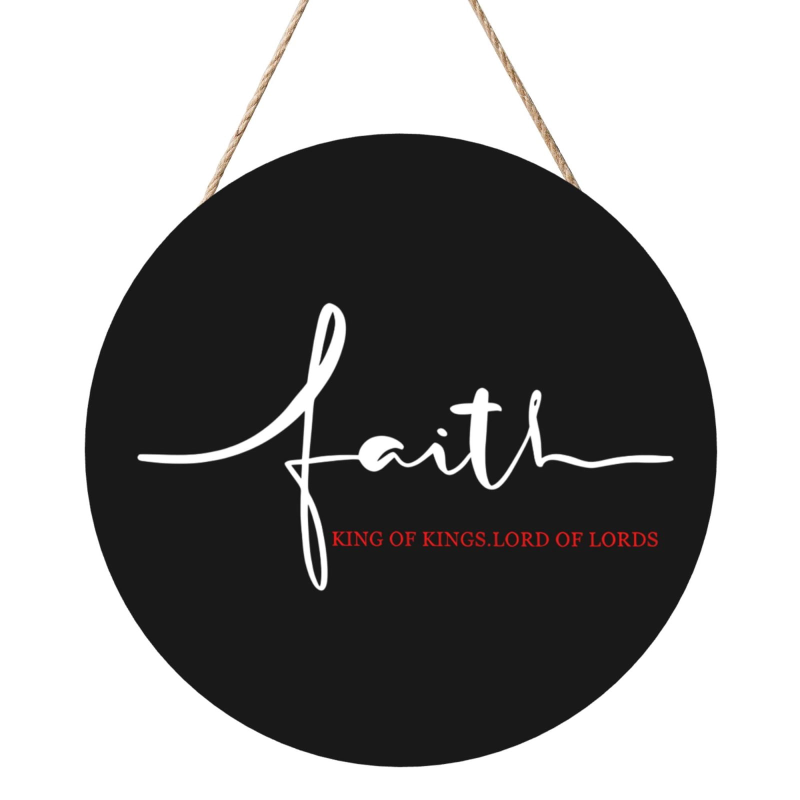 Yeshua Jesus Christian Wooden Hanging Sign Ornament Welcome Sign For ...