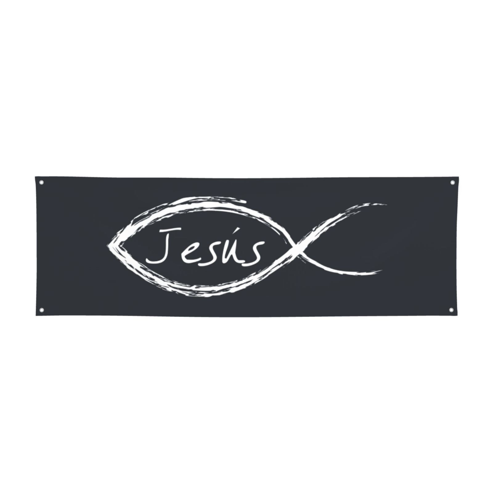 Yeshua Jesus ChristianBanner Holiday 24x71in Suitable For Various ...