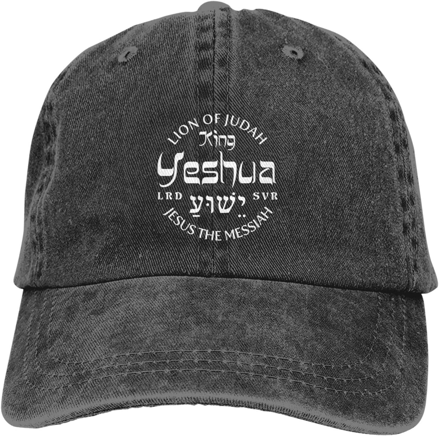 Yeshua Jesus King of Kings Hat Black Baseball Cap for Men Women ...