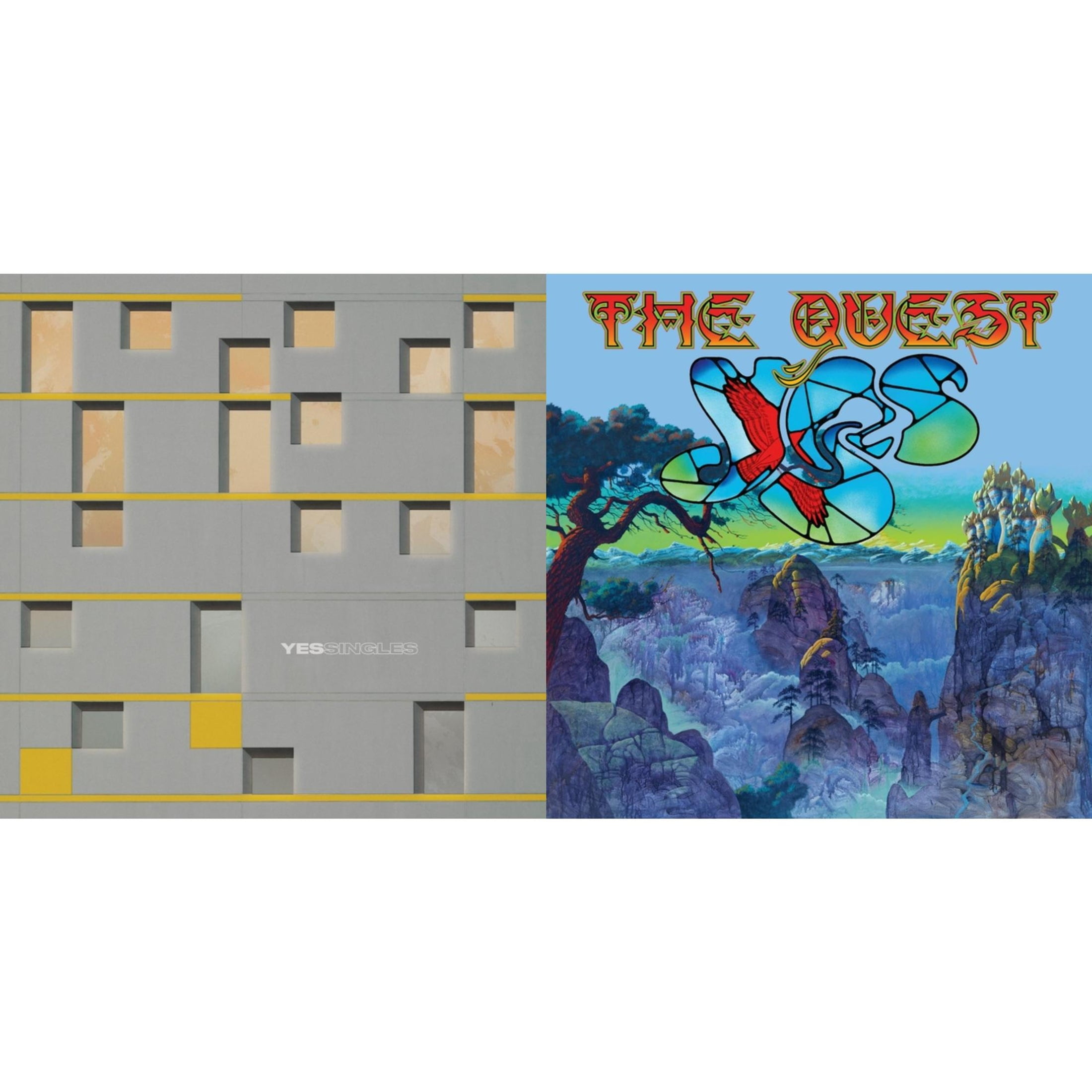 Yessingles (Yellow/Orange/Black Splatter LP Vinyl) (Rocktober) & Quest ...