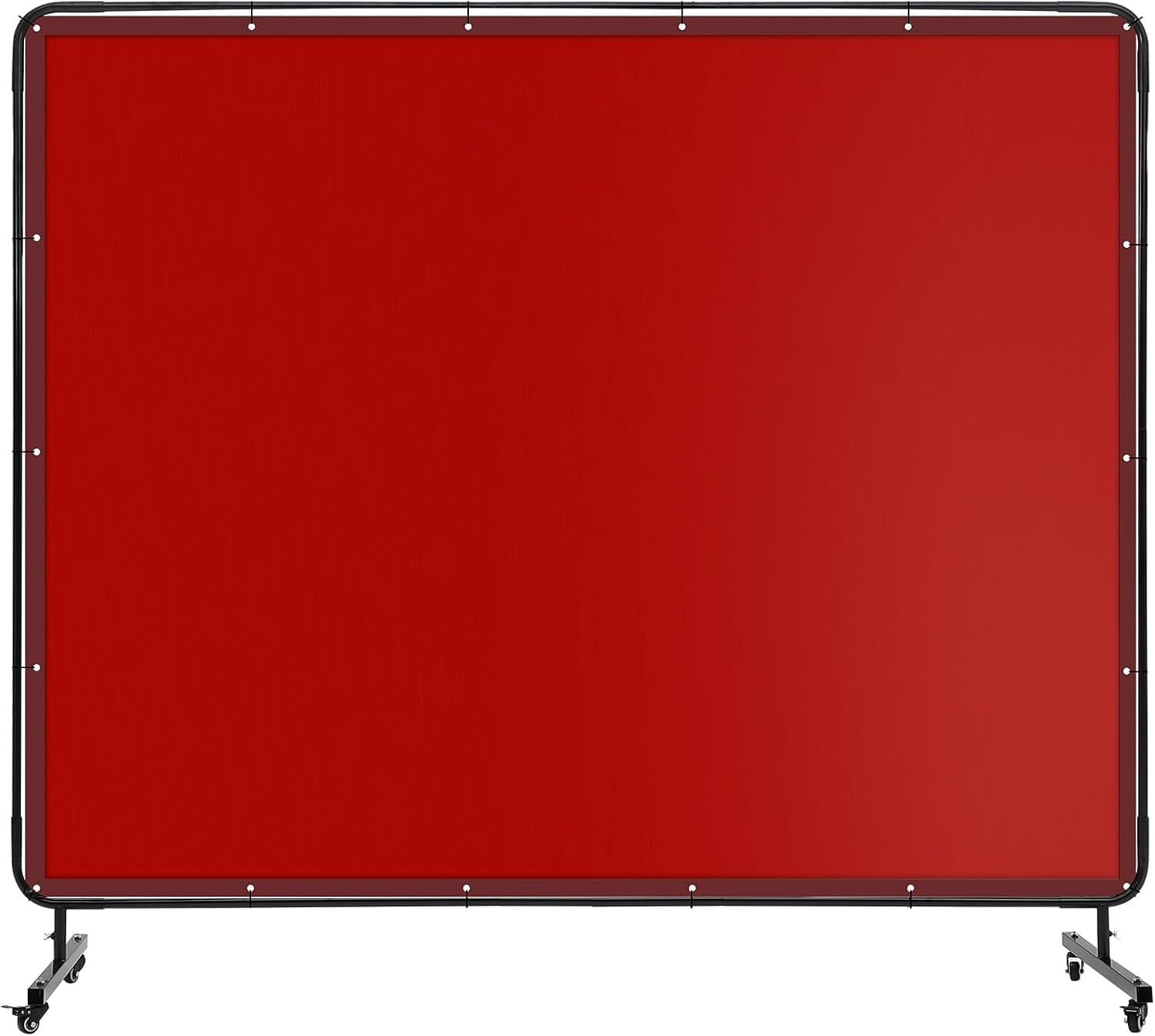 Yesurprise 8x6 FT Vinyl Welding Screen with Frame Flame-Resistant PVC ...