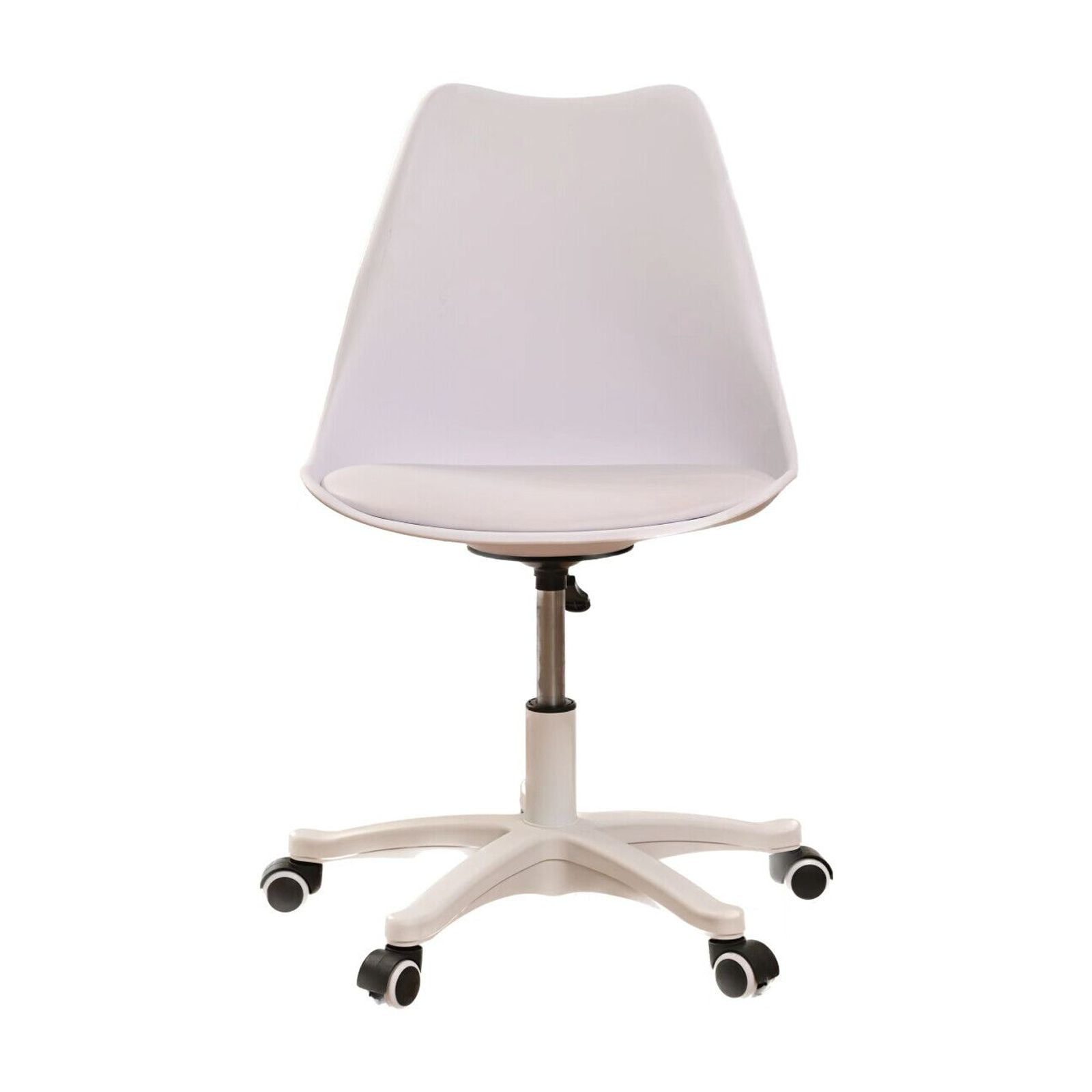 Yesurprise Adjustable Rolling Chair, Armless Office Chair, Ergonomic ...