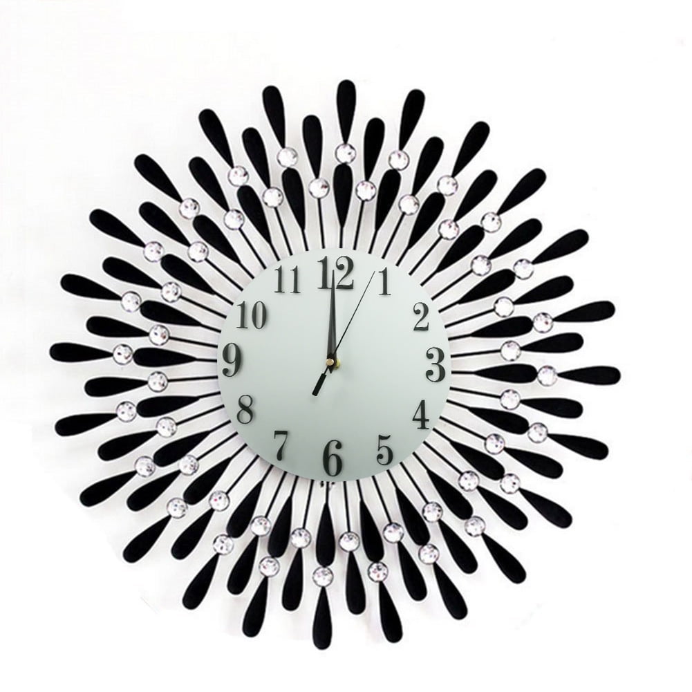 Yesurprise Art Clock Wall Watch Quartz Wall Clock Decoration for Home ...