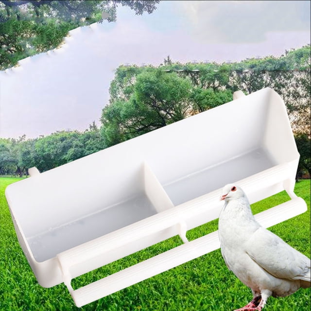 Yesurprise Birds Feeder Extended Large Capacity Food Box Pet Cage ...