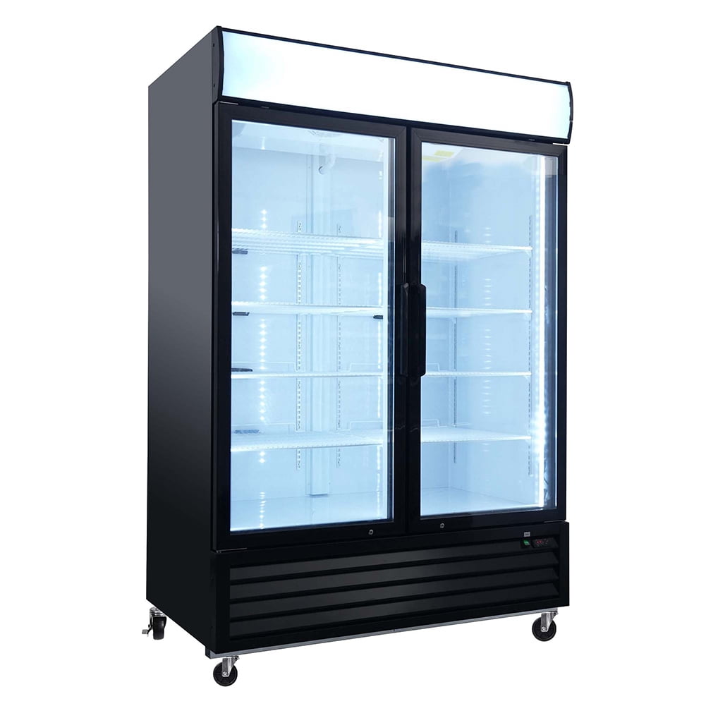 Yesurprise Commercial Refrigerators, Glass Door Fridge with Automatic ...