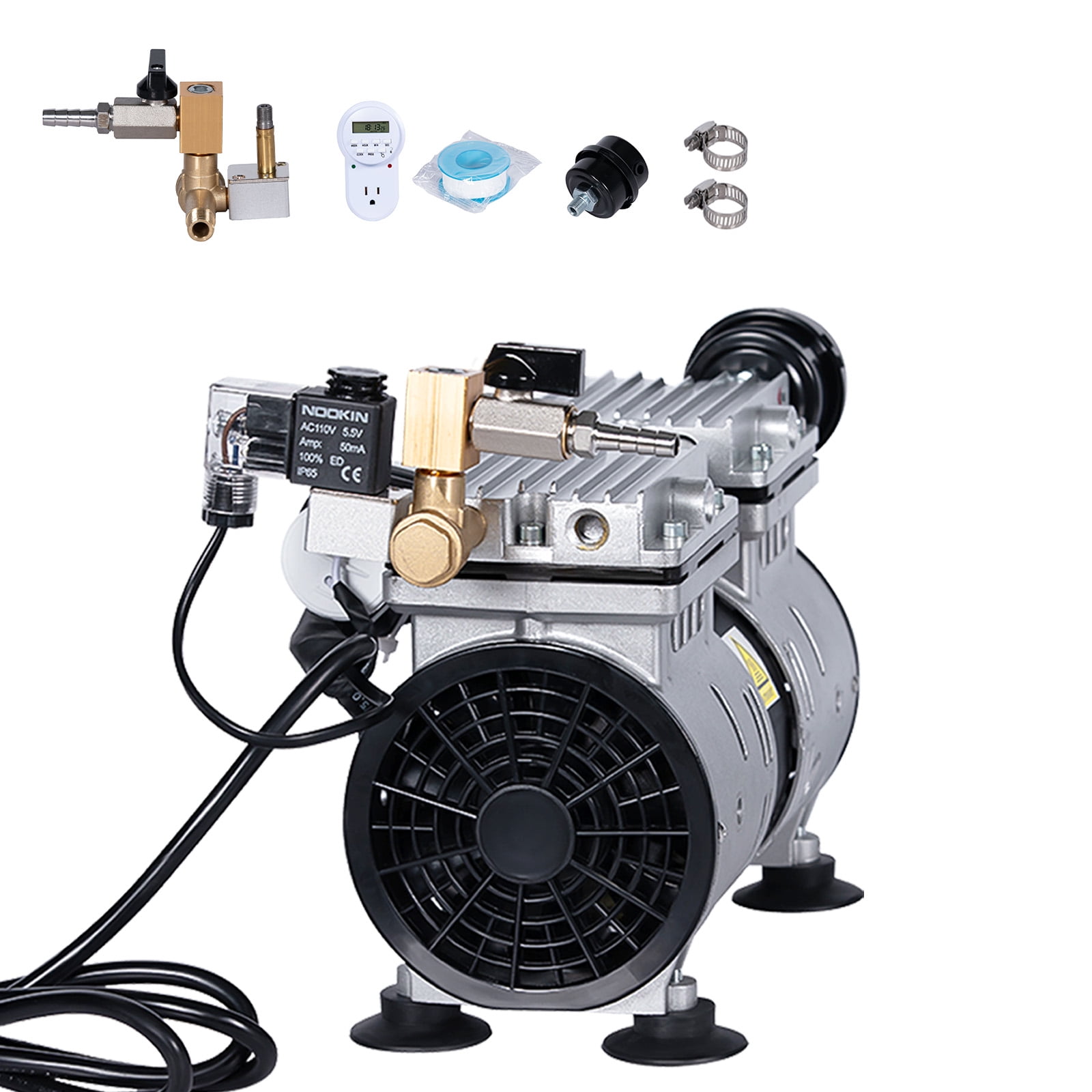 Yesurprise Pond Aerator, 550W 5.2CFM 3/4 HP Submersible Aeration Pump ...