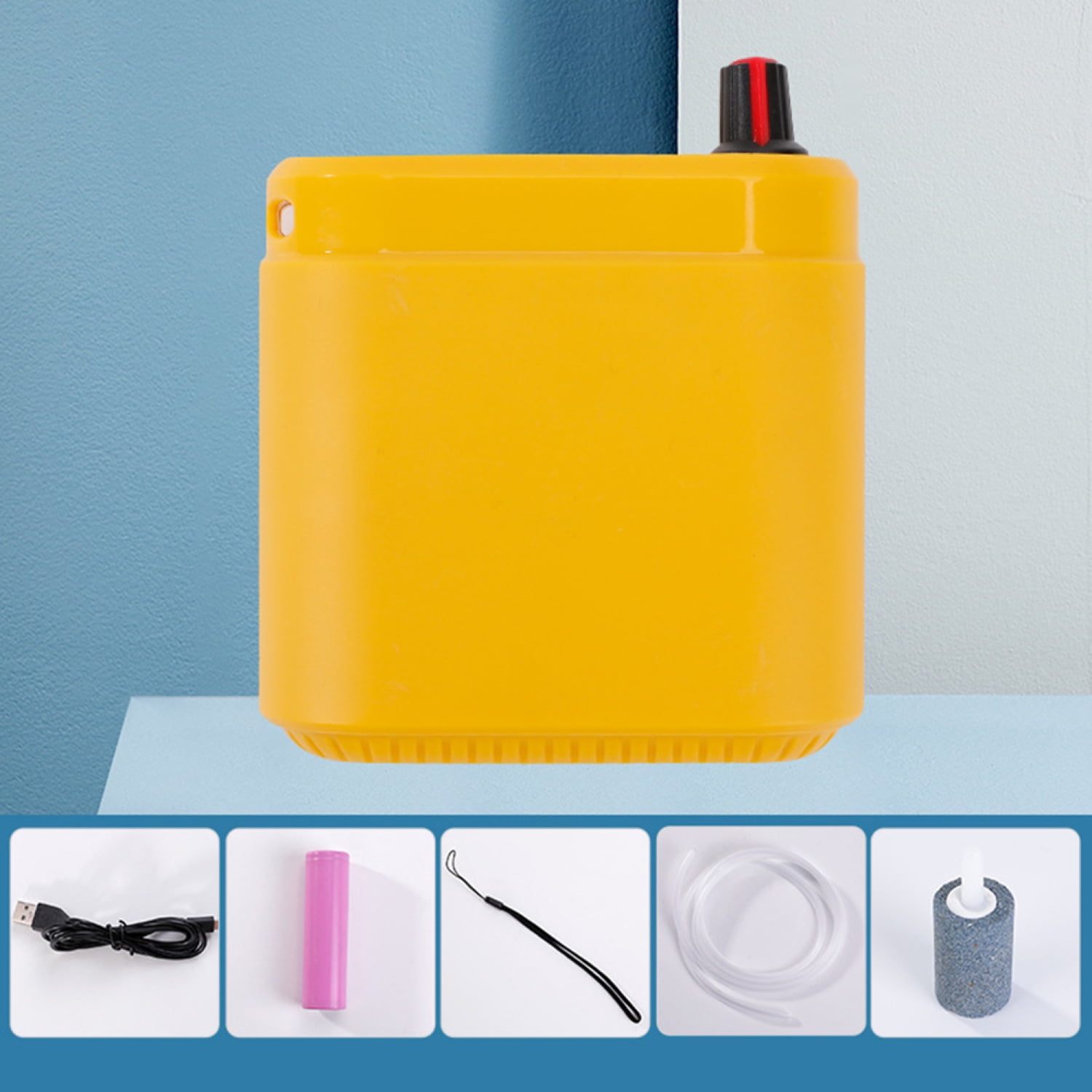 Yesurprise Portable Oxygen Pump 3l/min Rechargeable Silent USB Air Pump ...
