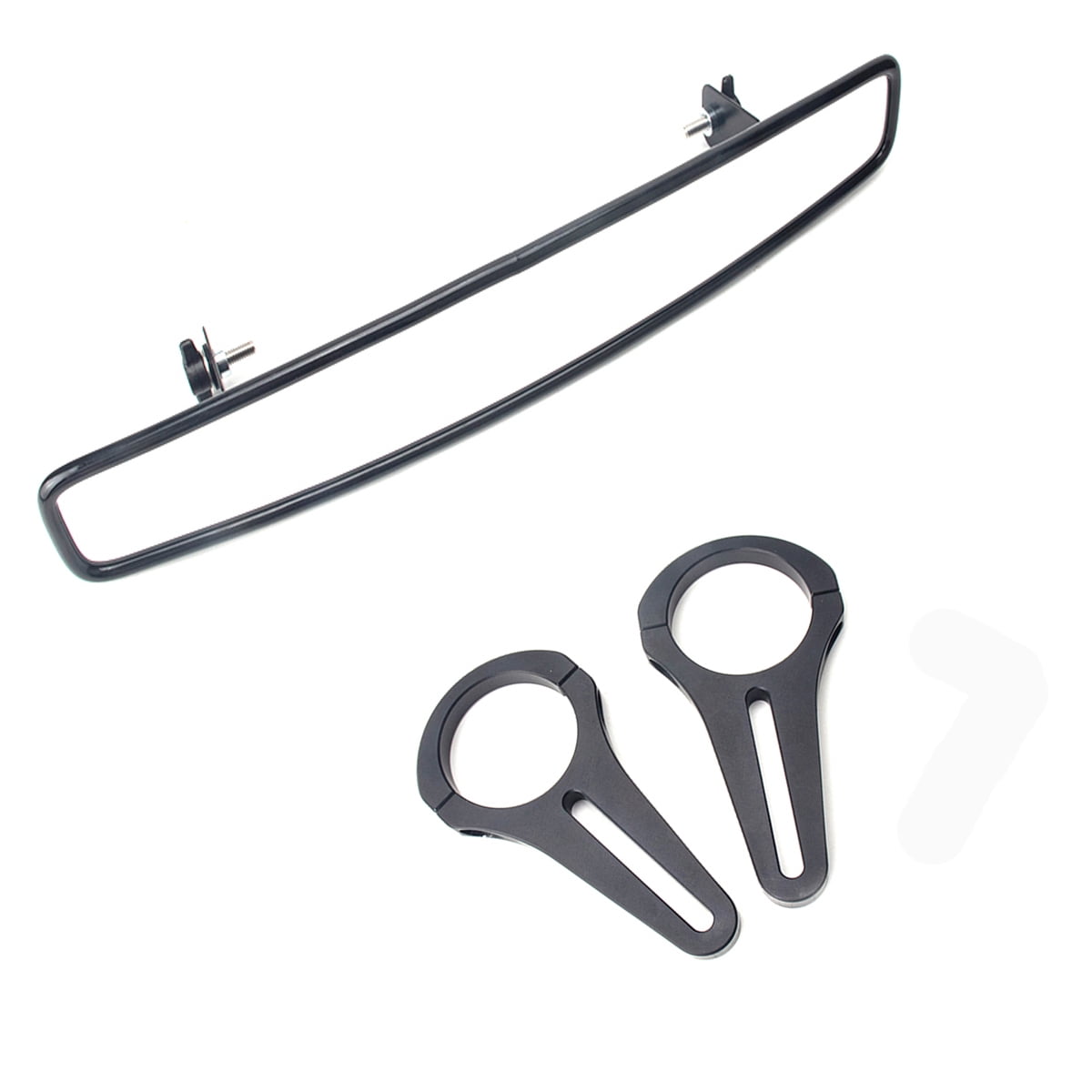 Yesurprise Rear View Race Mirror Convex Mirror - 1.75inch-2inch Clamp ...