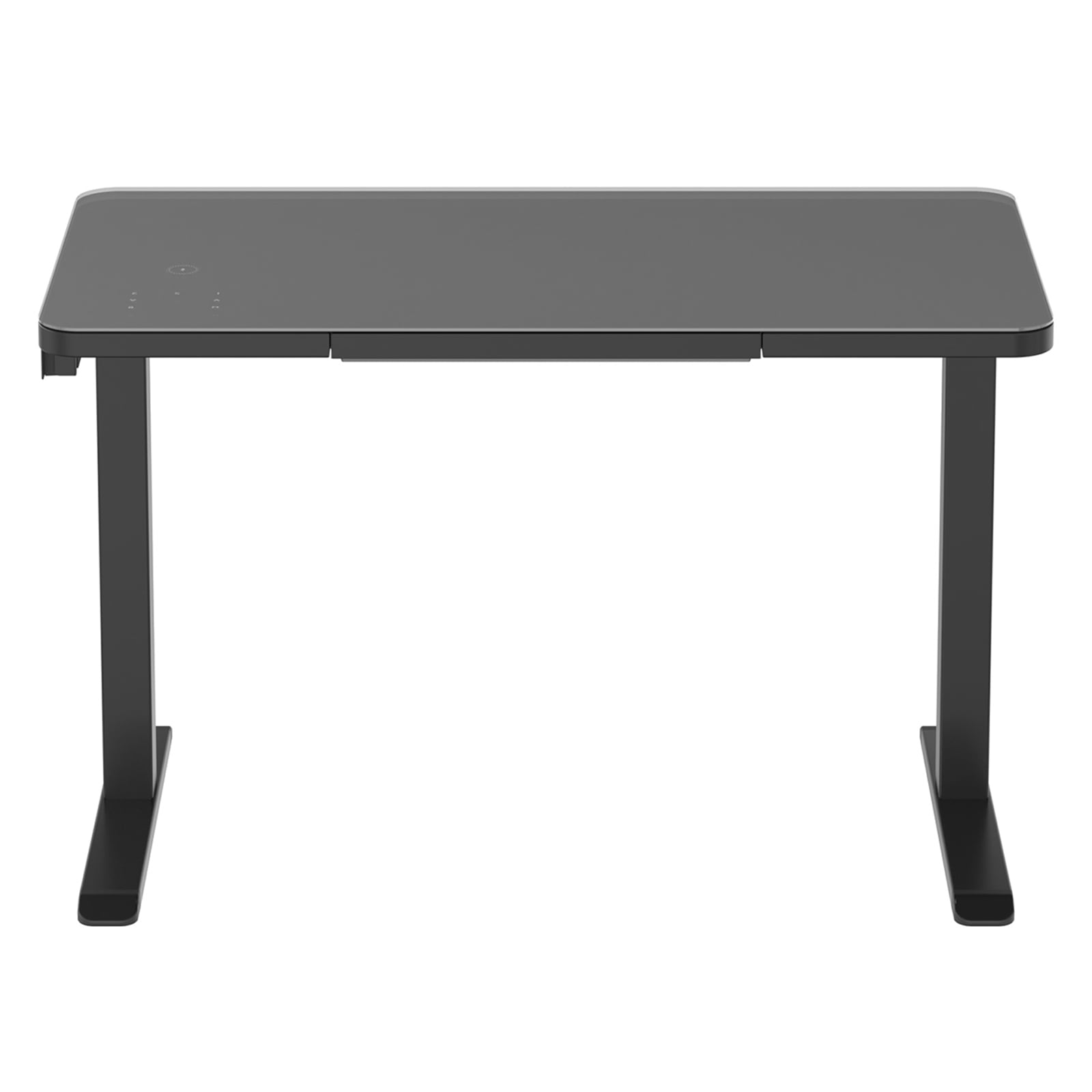 Yesurprise Steel Electric Standing Desk Charging Function 5mm Tempered ...